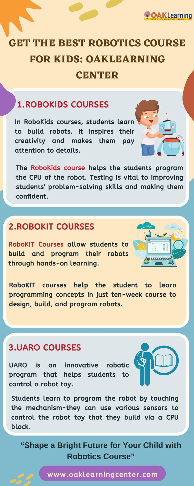 Get the Best Robotics Course for Kids: | OAKLearning Center by Oak ...
