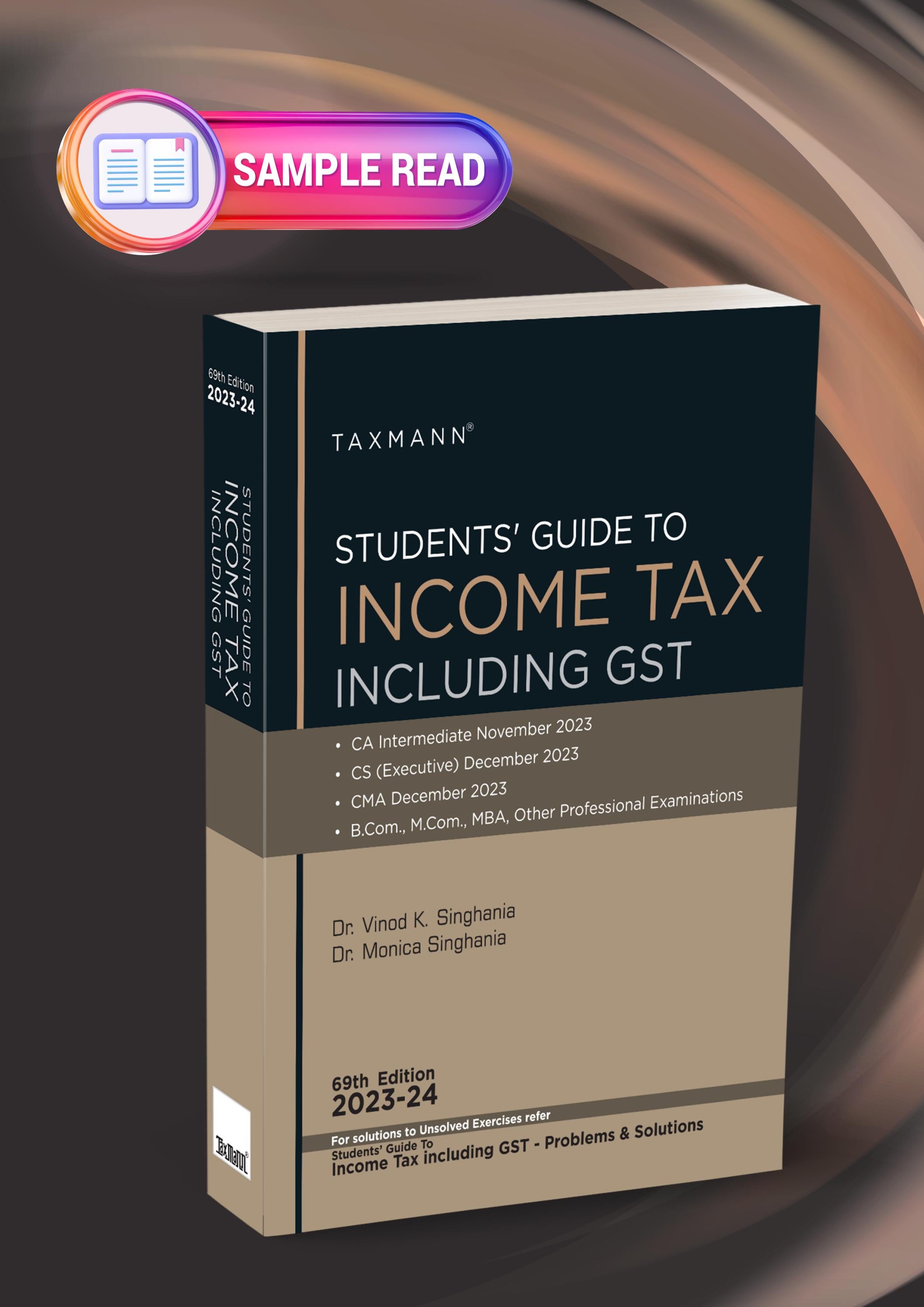 Taxmann's Students' Guide to Income Tax Including GST by Taxmann - Issuu