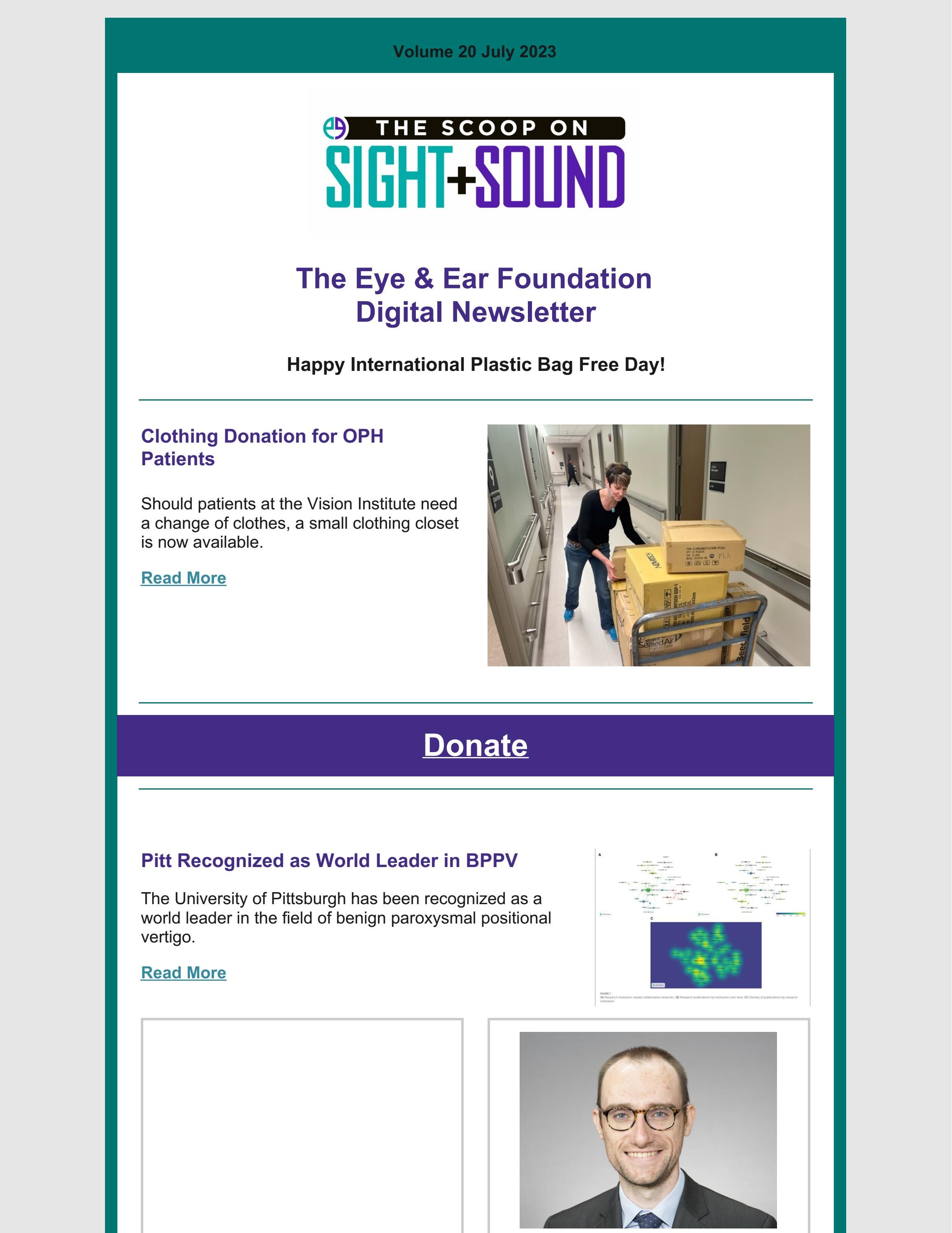 The Scoop, July 2023 by Eye & Ear Foundation of Pittsburgh - Issuu
