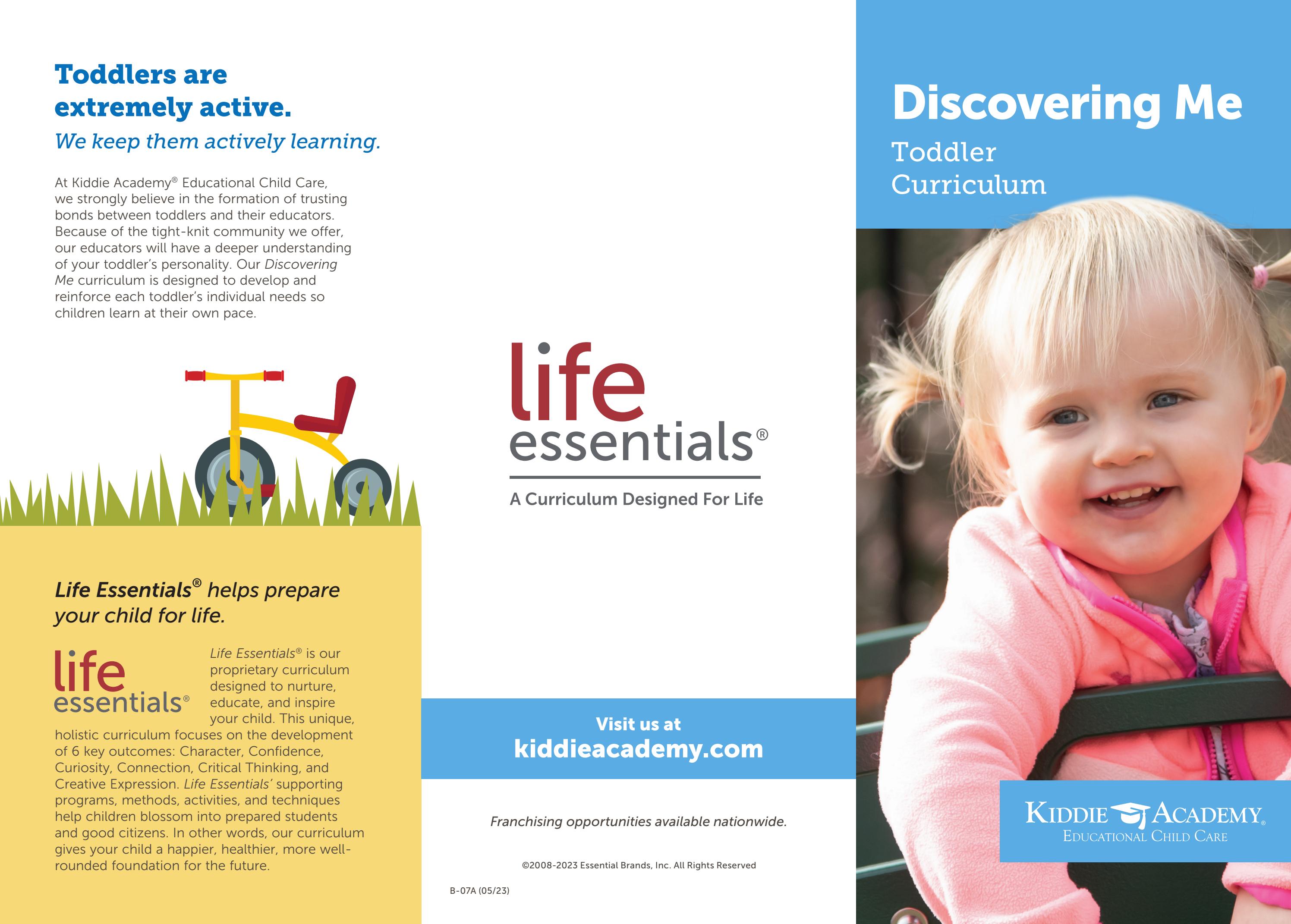 Toddler Curriculum Brochure by Kiddie Academy - Issuu