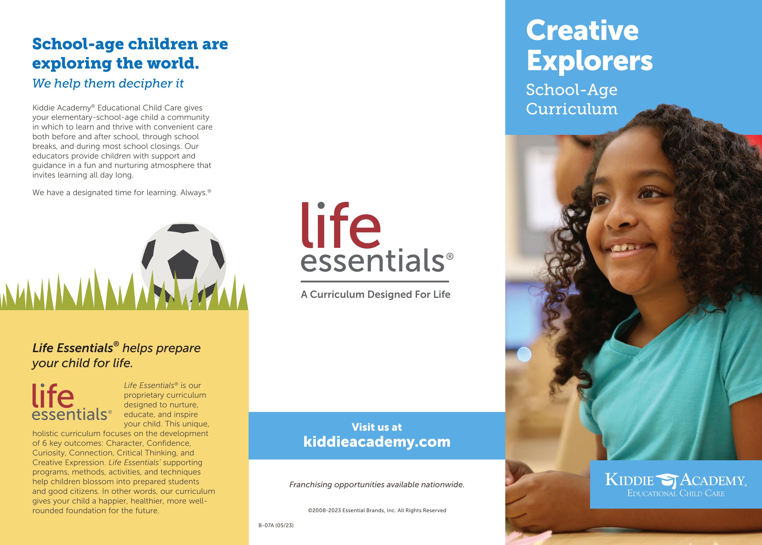 School-Age Curriculum by Kiddie Academy - Issuu
