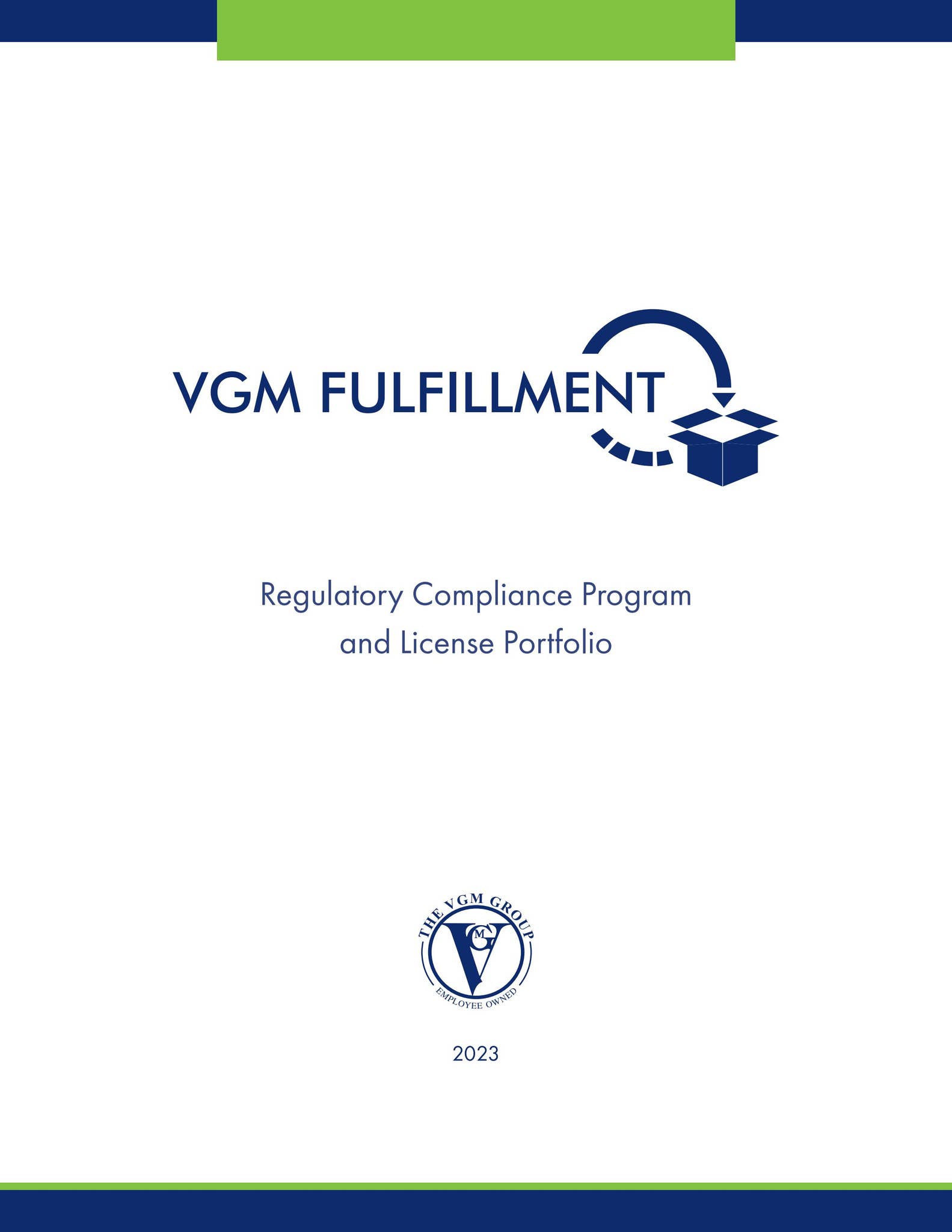 Regulatory Compliance Program and License Portfolio by VGM Group, Inc ...