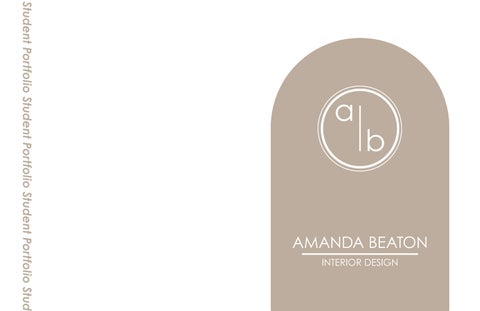 Interior Design Student Portfolio - Amanda Beaton by AmandaBeaton ...