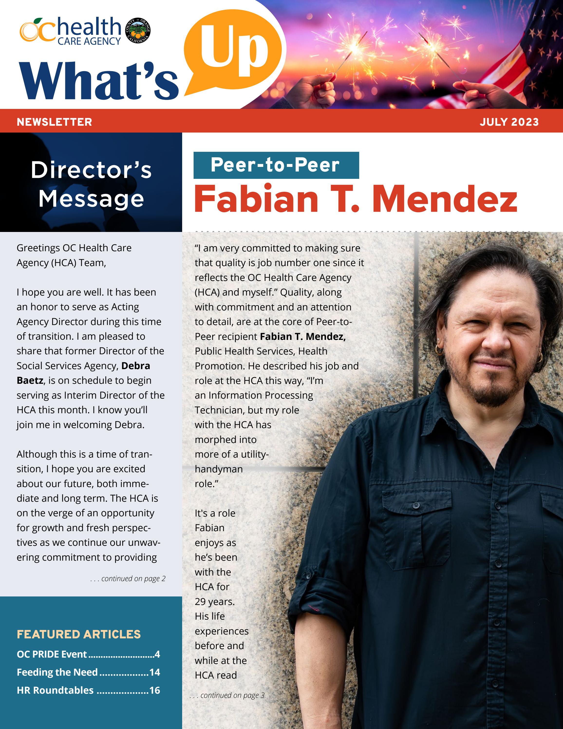 July 2023 Orange County HCA Newsletter by County of Orange Health Care ...