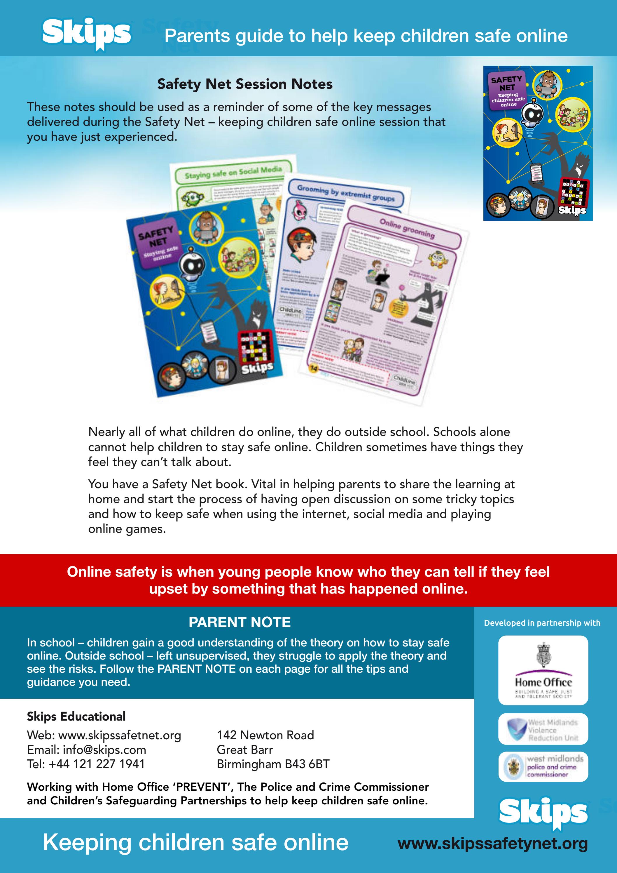 Safety Net Parent Guides by Schudio - Issuu