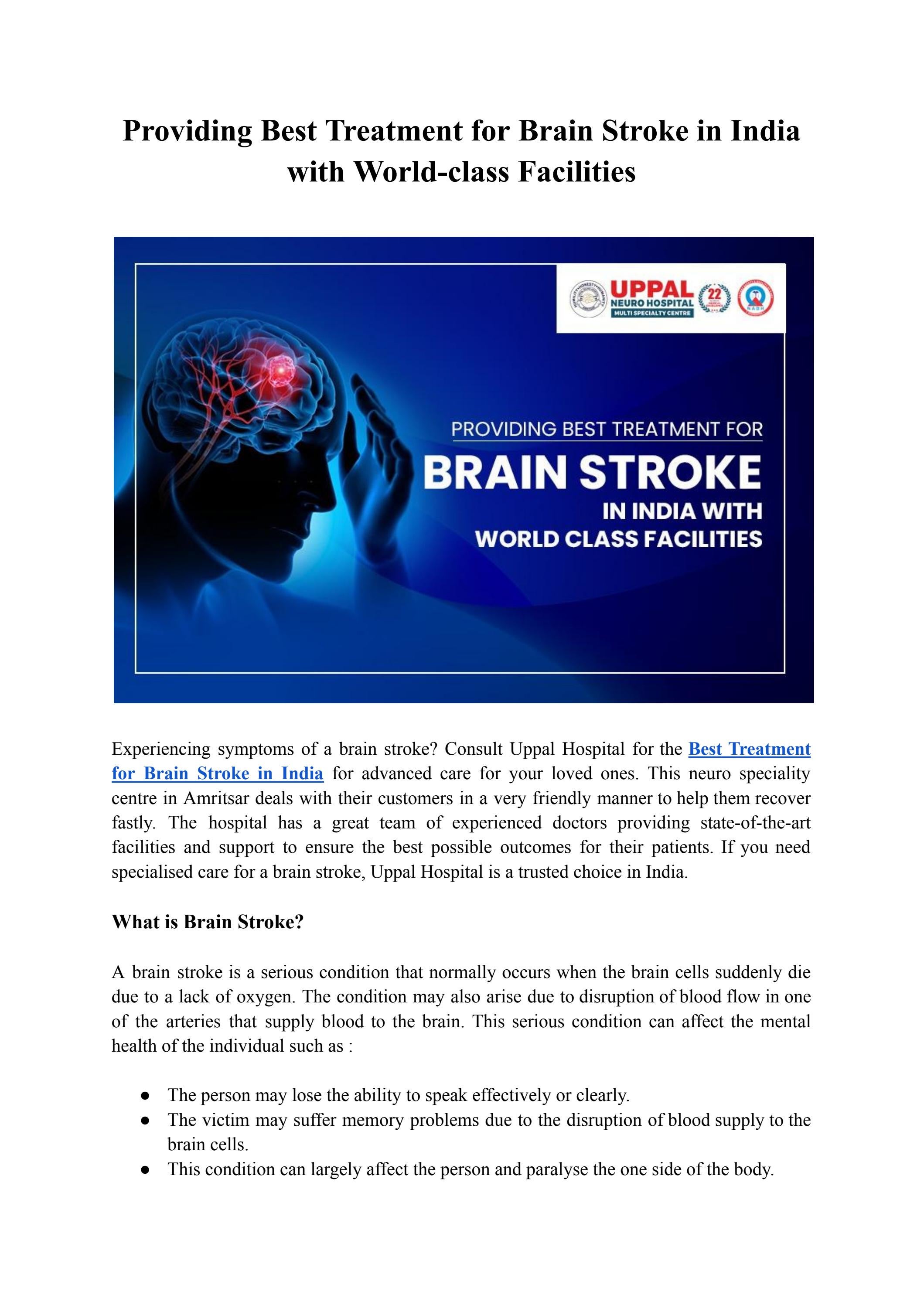 Providing Best Treatment For Brain Stroke In India With World class providing-best-treatment-for-brain-stroke-in-india-with-world-class