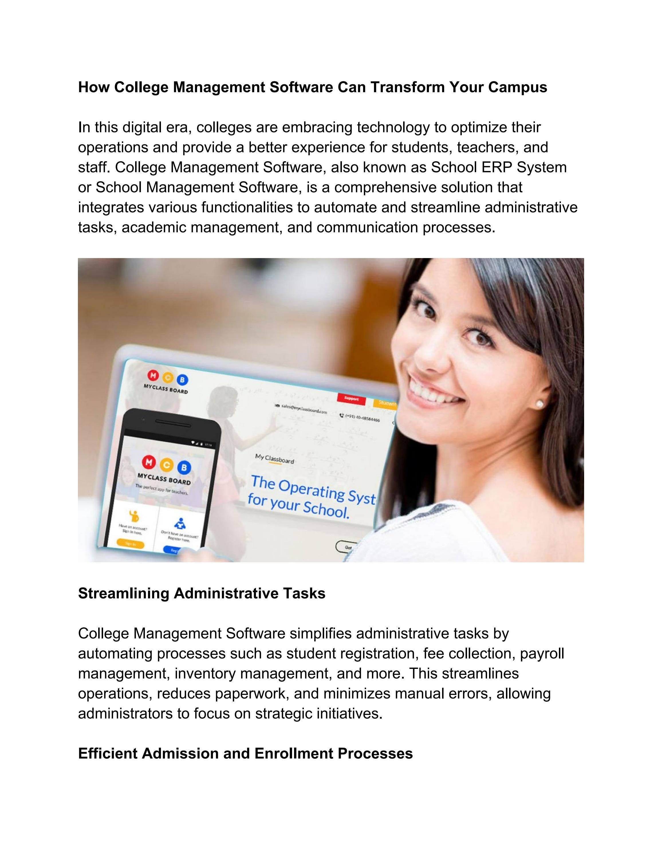College Management Software by Sanvey sen - Issuu