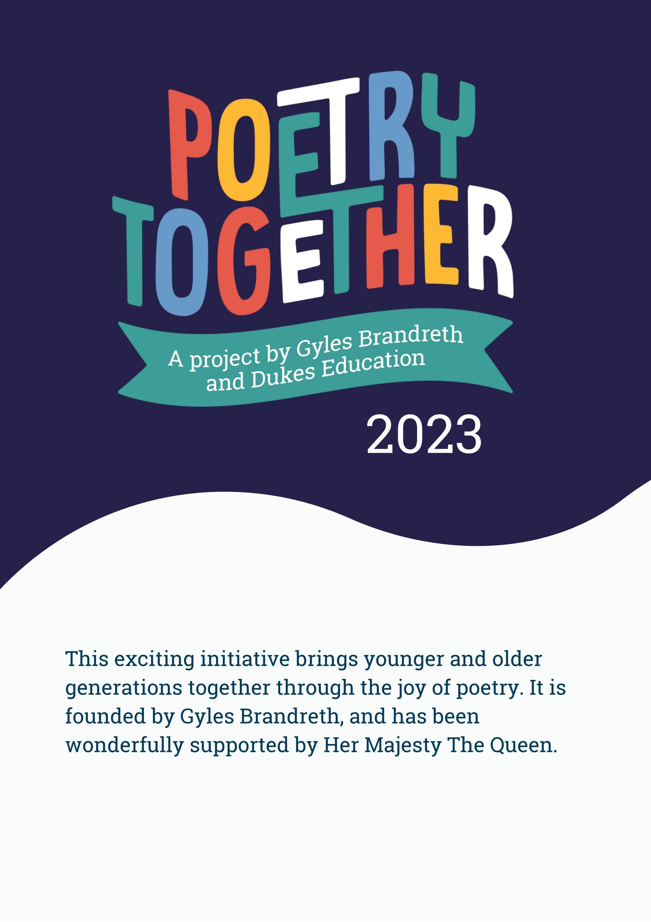 Poetry Together 2023 by Dukes_Education - Issuu