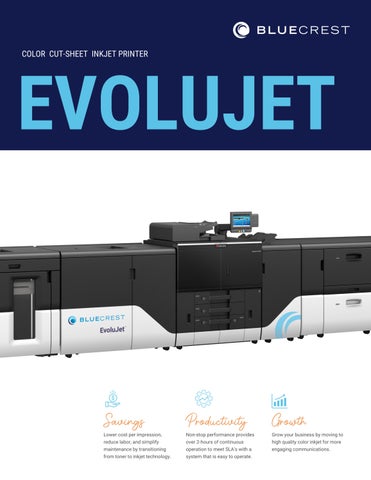 EvoluJet Printing System by BlueCrest - Issuu