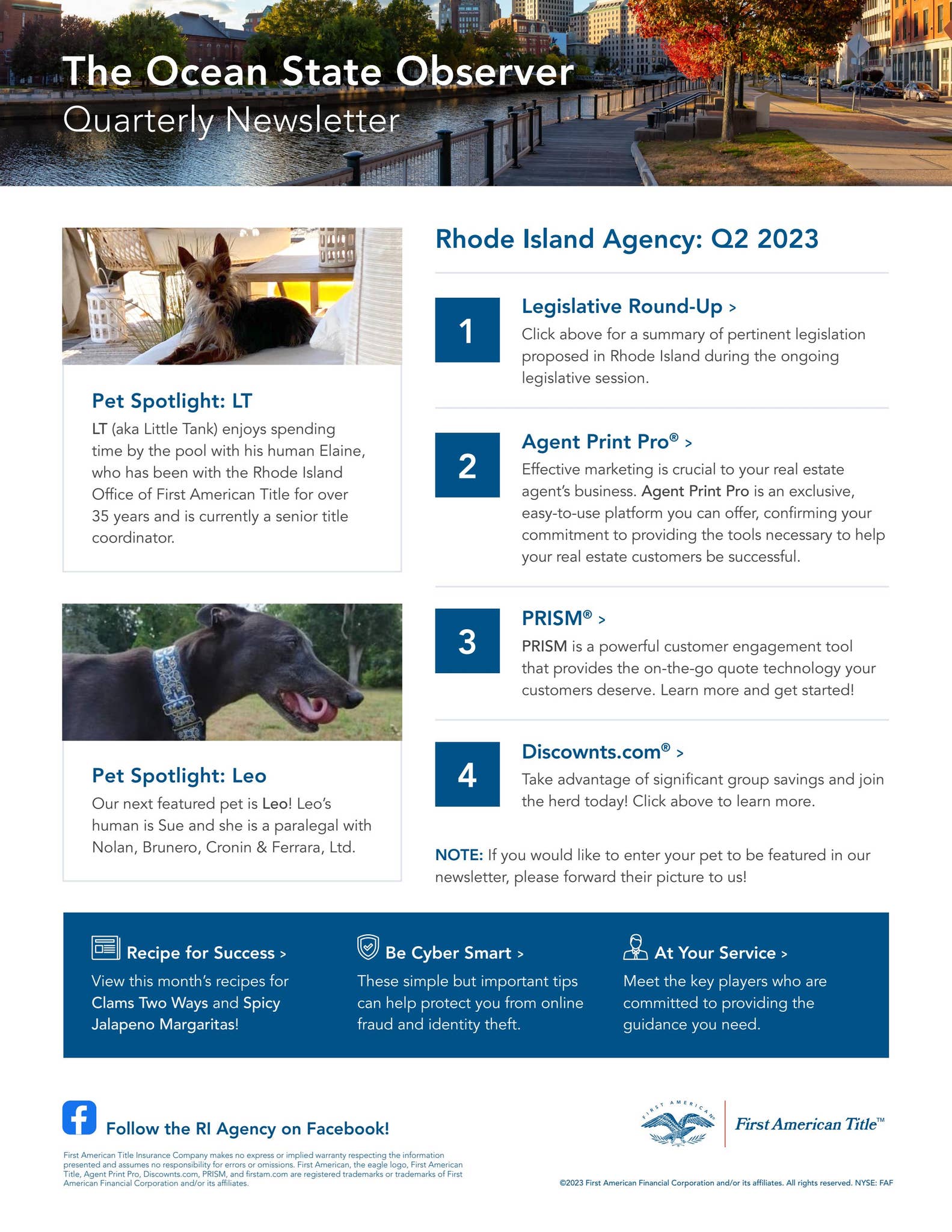 The Ocean State Observer: Q2 2023 by First American Title - Agency ...