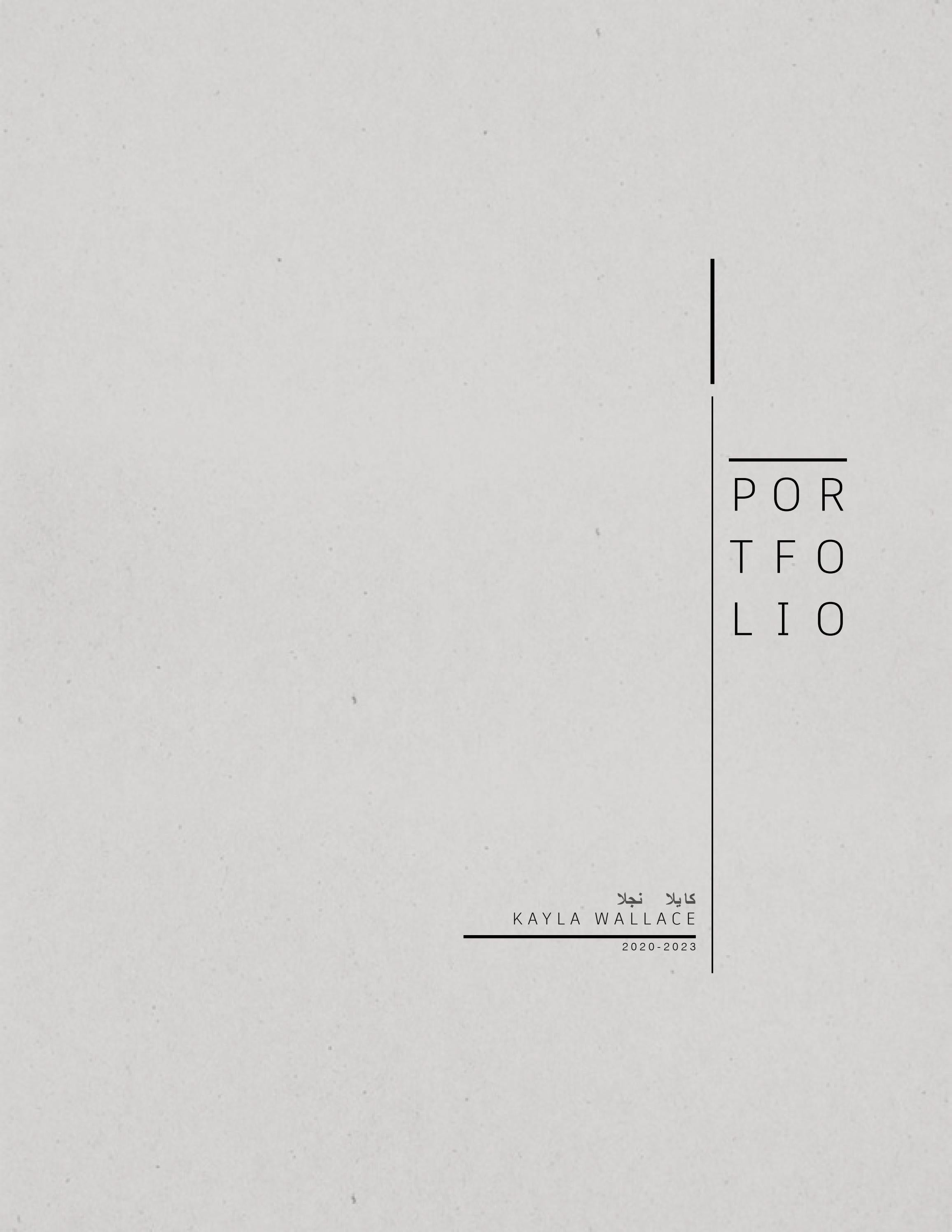 Kayla Wallace Architecture Undergrad Portfolio 2023 by Kayla Wallace ...