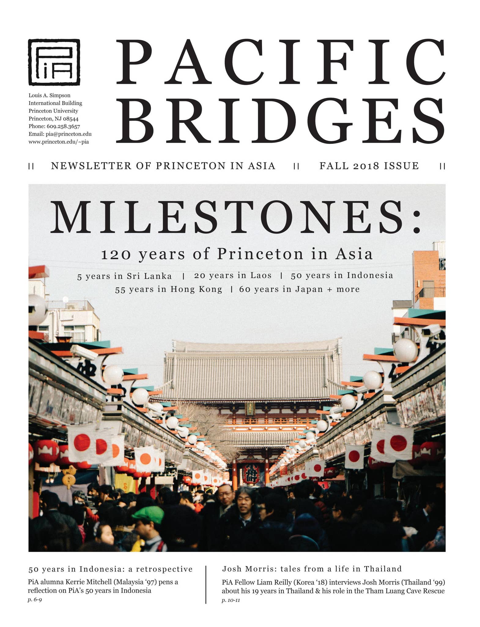 2018 Pacific Bridges by Princeton in Asia - Issuu