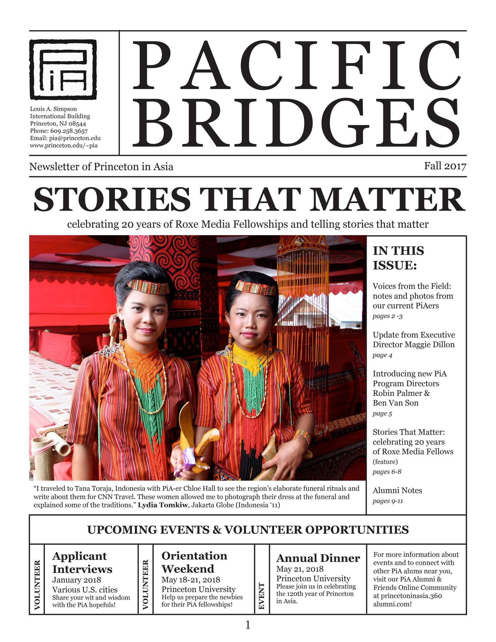 2017 Pacific Bridges by Princeton in Asia - Issuu