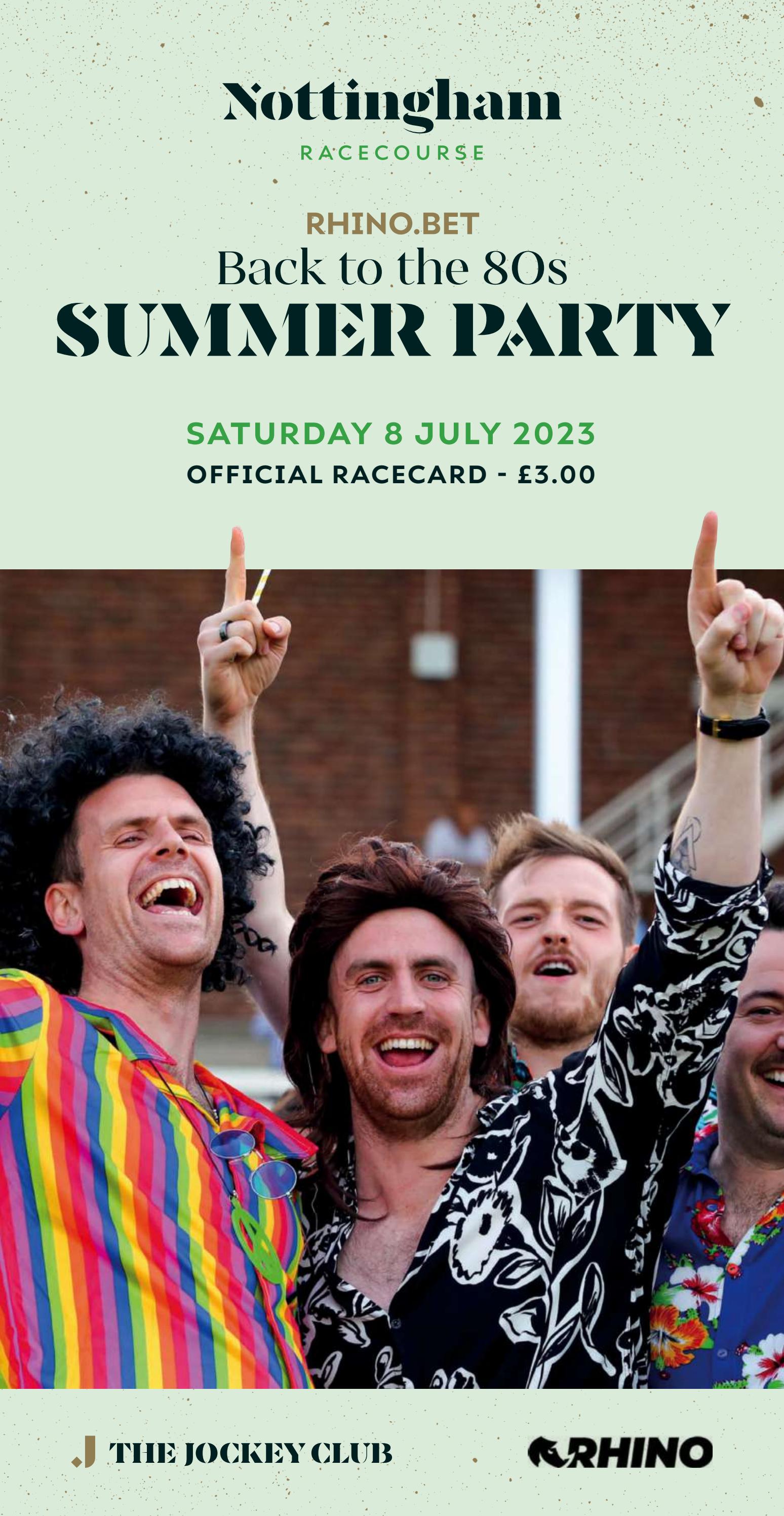 Nottingham Racecard - Saturday 8th July by Weatherbys - Issuu