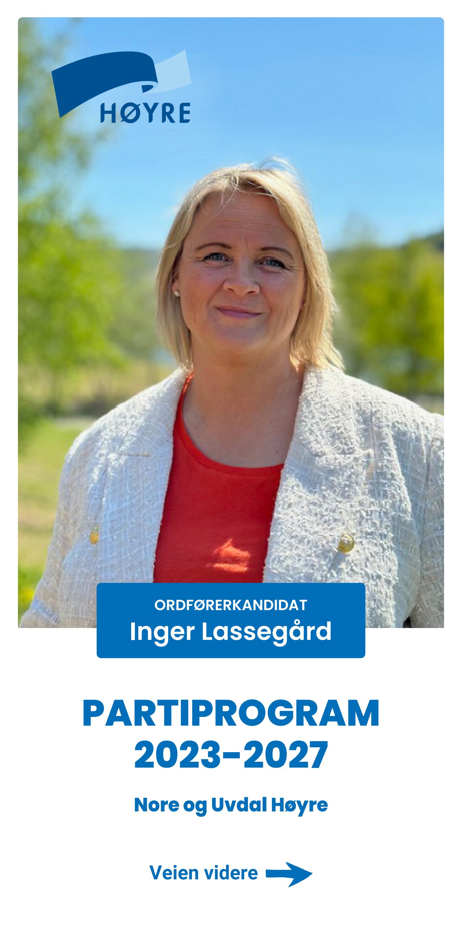Partiprogram Nore og Uvdal Høyre by reklamemakeriet - Issuu