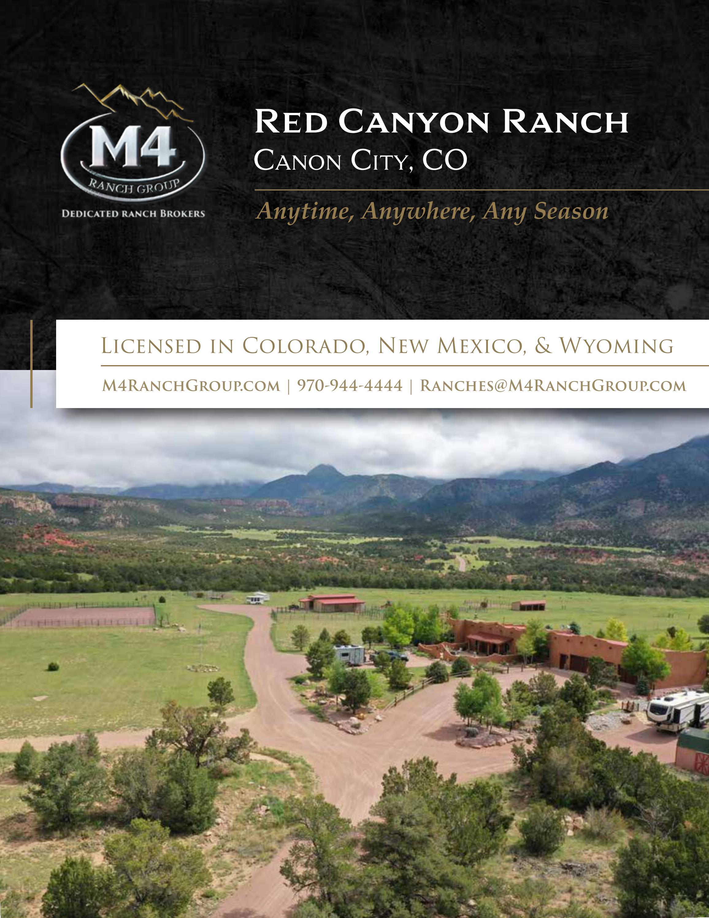 Red Canyon Ranch by M4 Ranch Group - Issuu