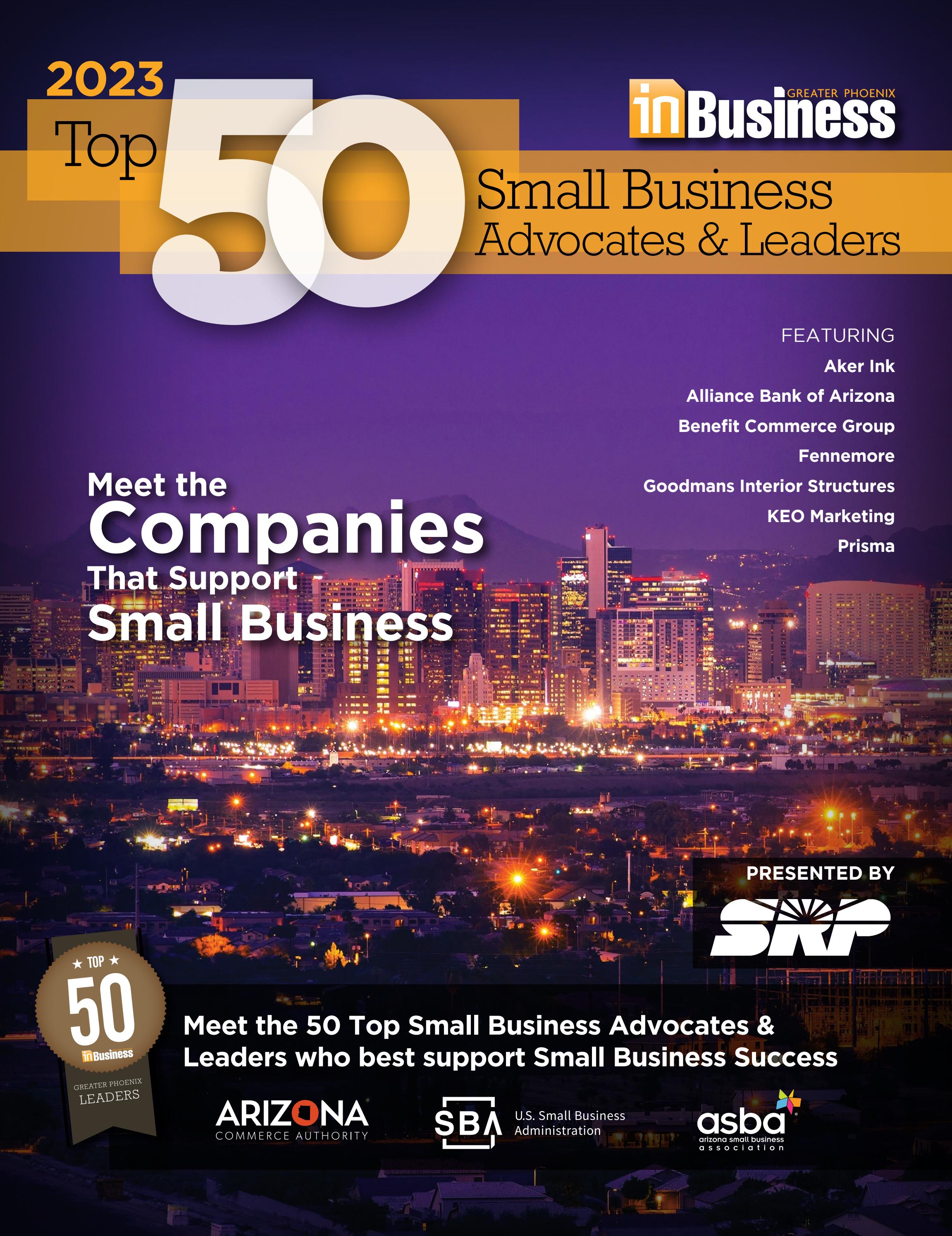 The 2023 Top 50 Small Business Services Guide by InMedia - Issuu