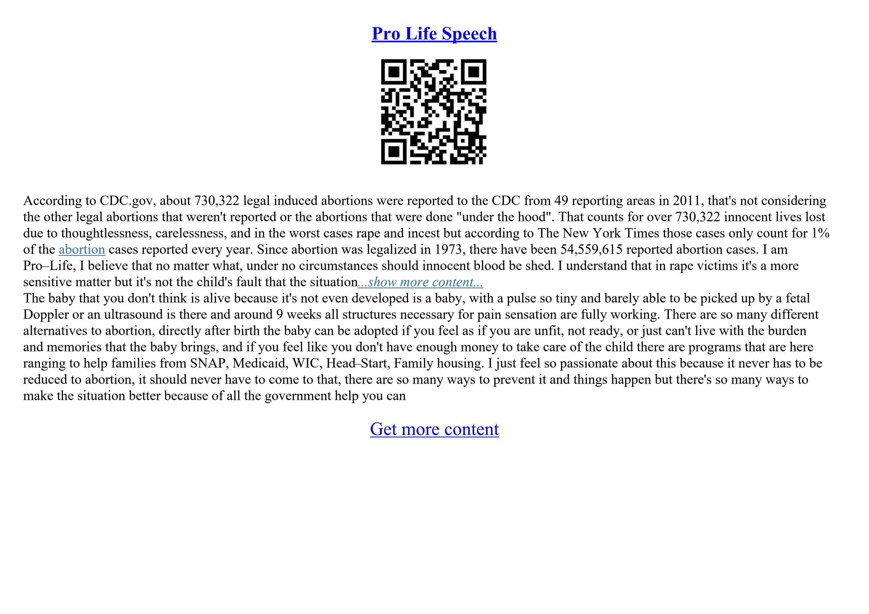 Pro Life Essay by Help With A Paper Singapore - Issuu