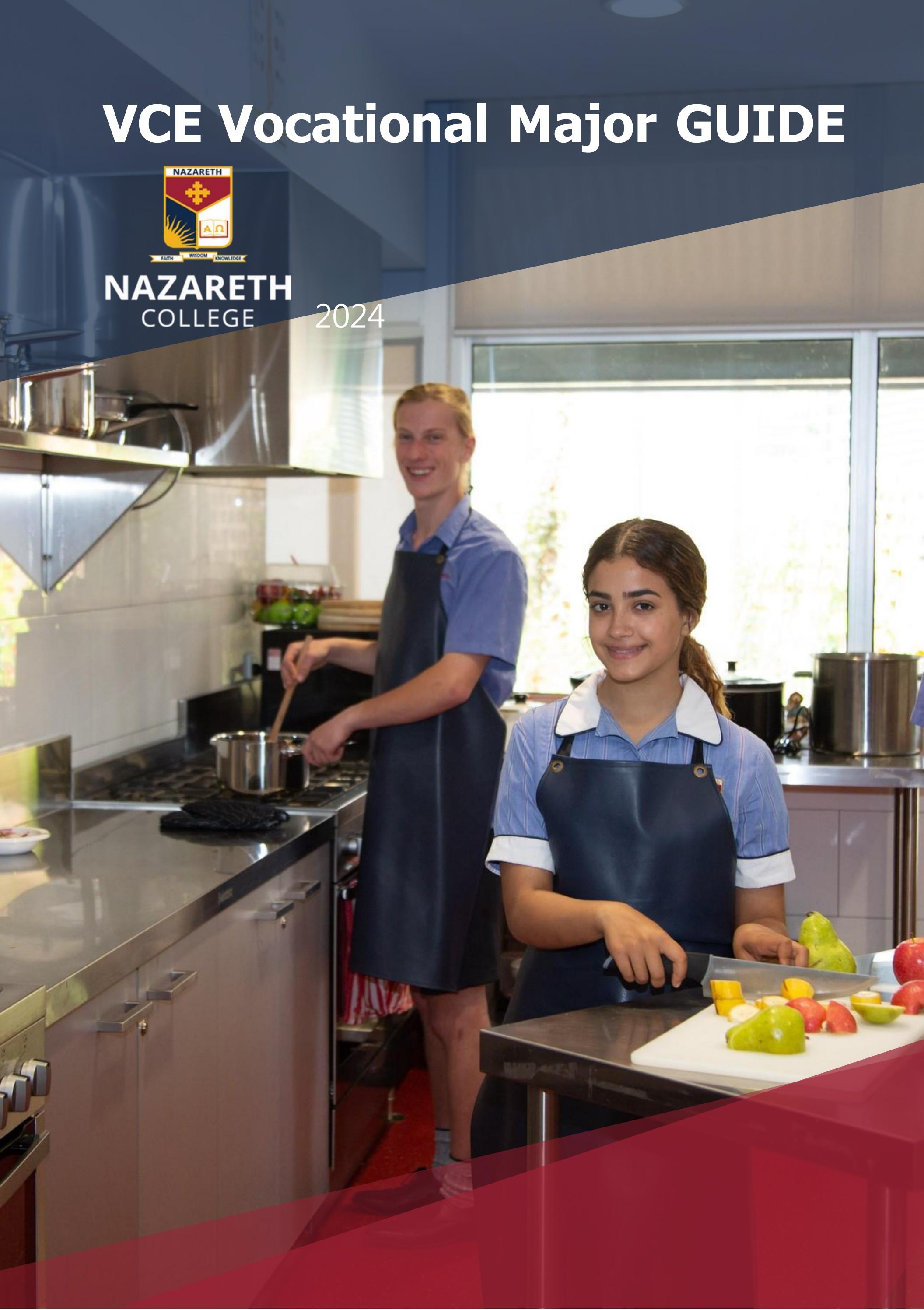 VCE Voc Major Guide_2024 by nazarethcollege - Issuu