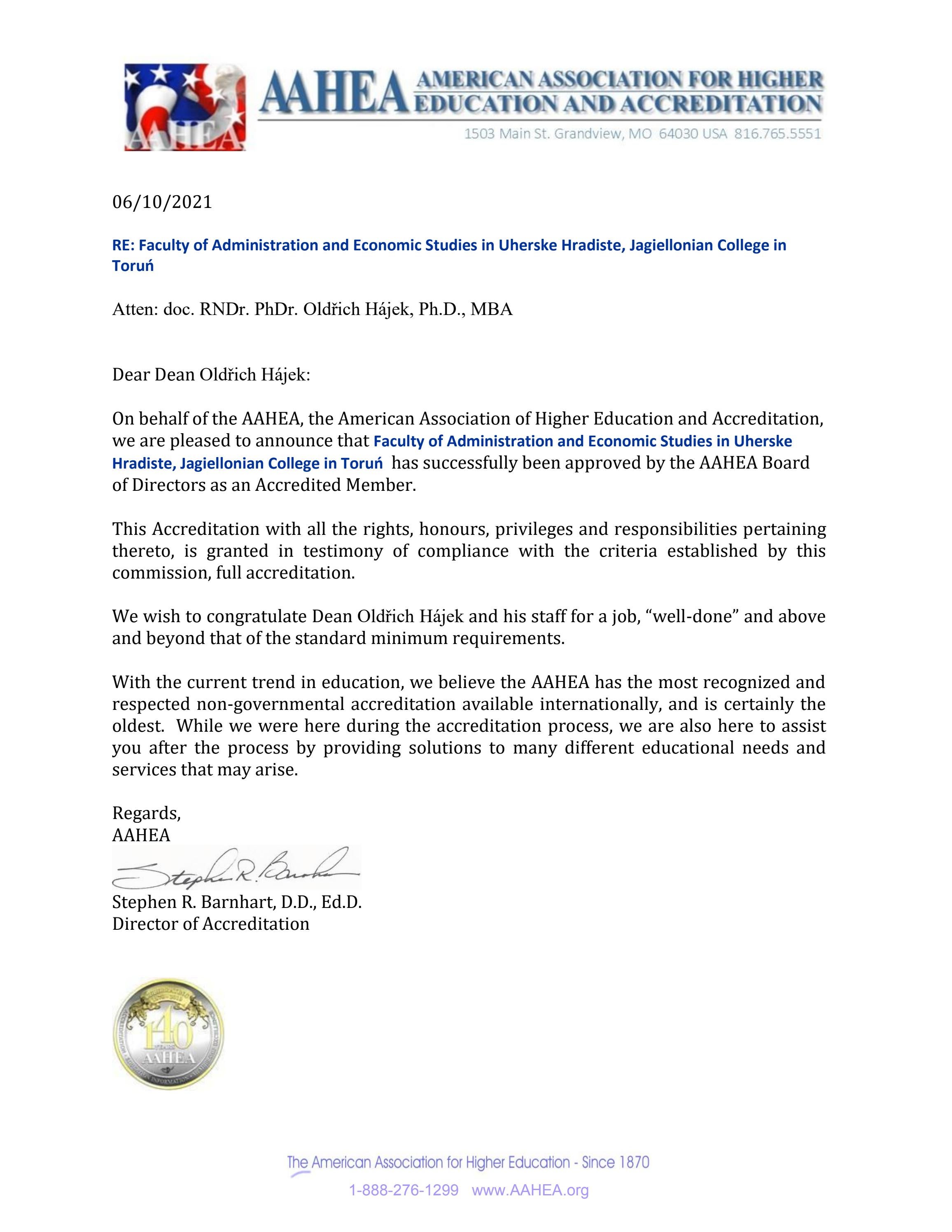 AAHEA Accreditation by ELYSION - Issuu