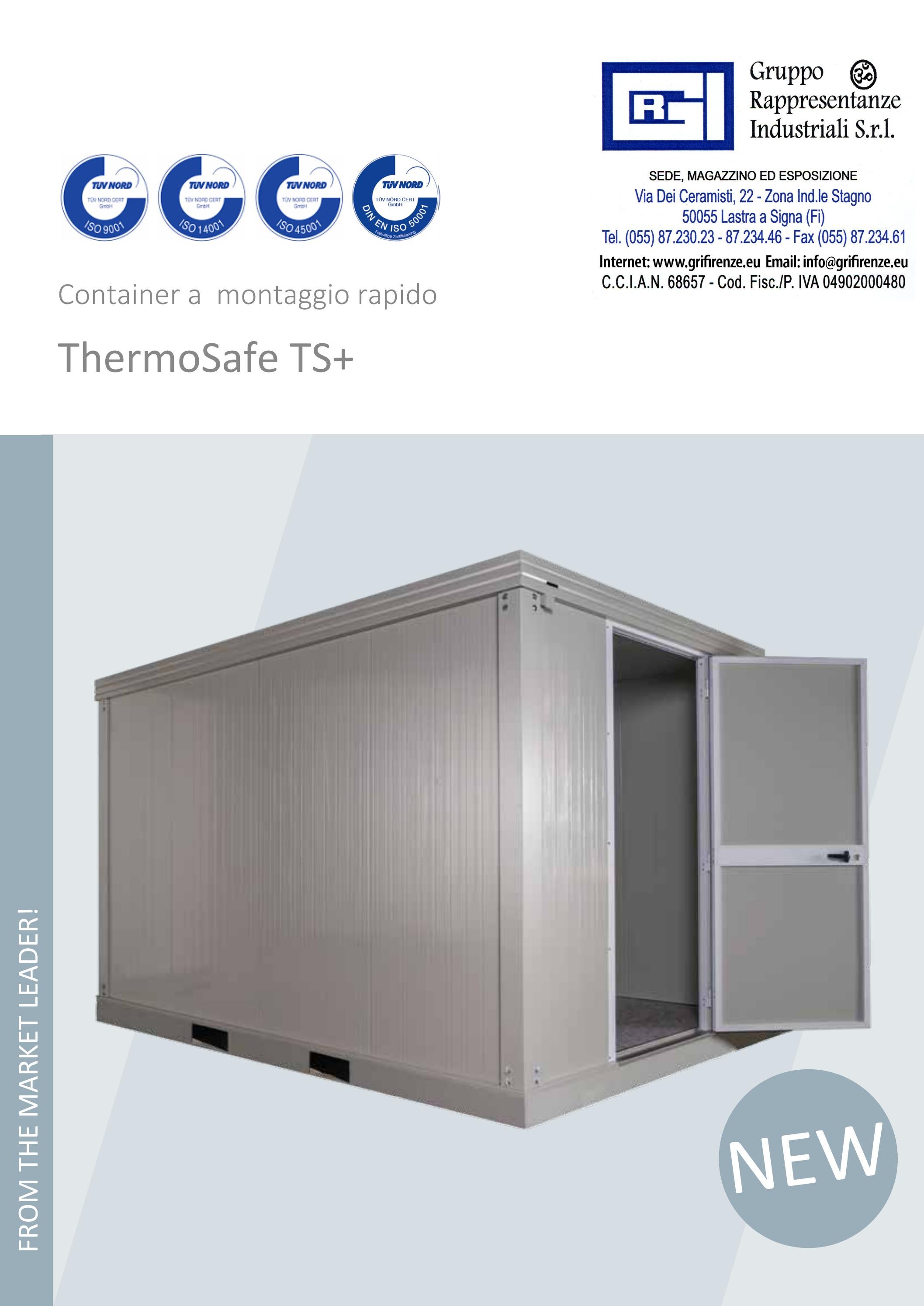 GRIBOX THERMOSAFE TS+ by Gruppo Rappresentanze Industriali - Firenze ...
