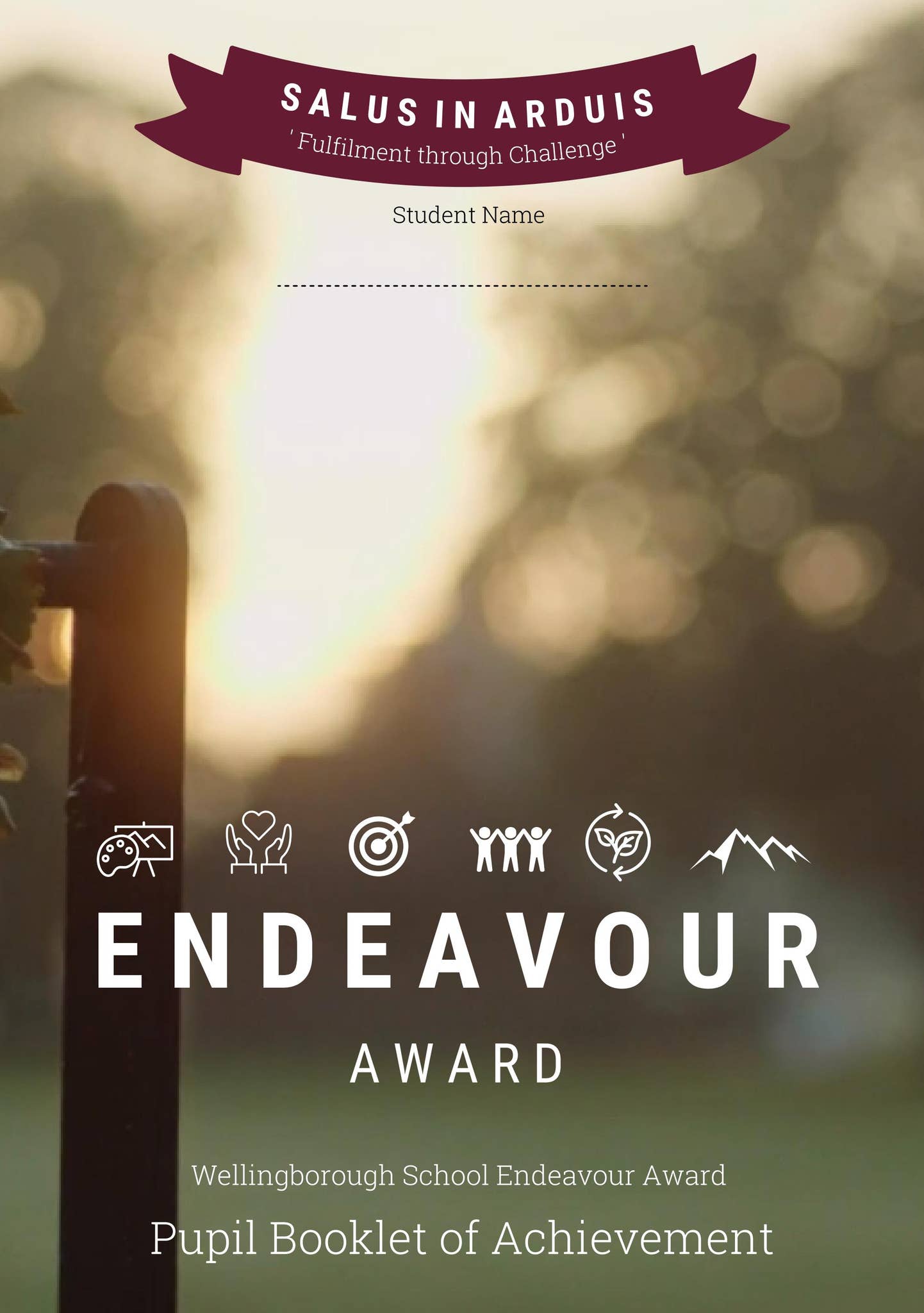 Endeavour Award Pupil Booklet by wellingboroughschool - Issuu