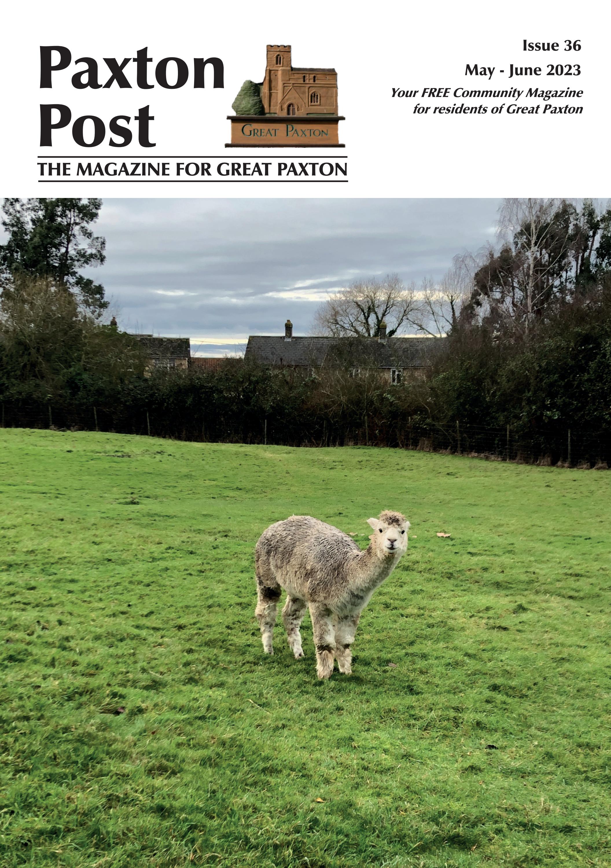 Paxton Post 36, May - June 23 by Easiprint - Issuu
