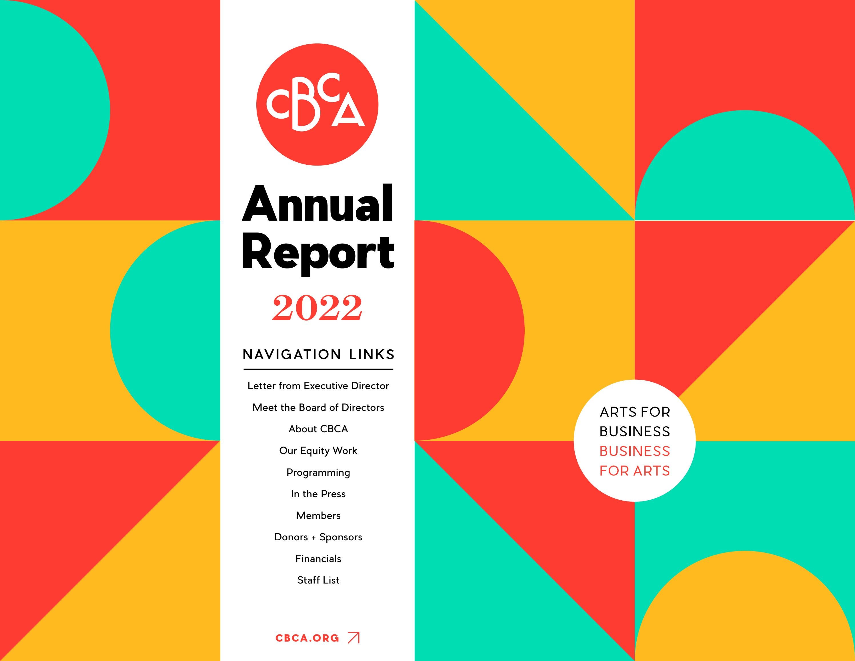 CBCA 2022 Annual Report by CBCA - Issuu