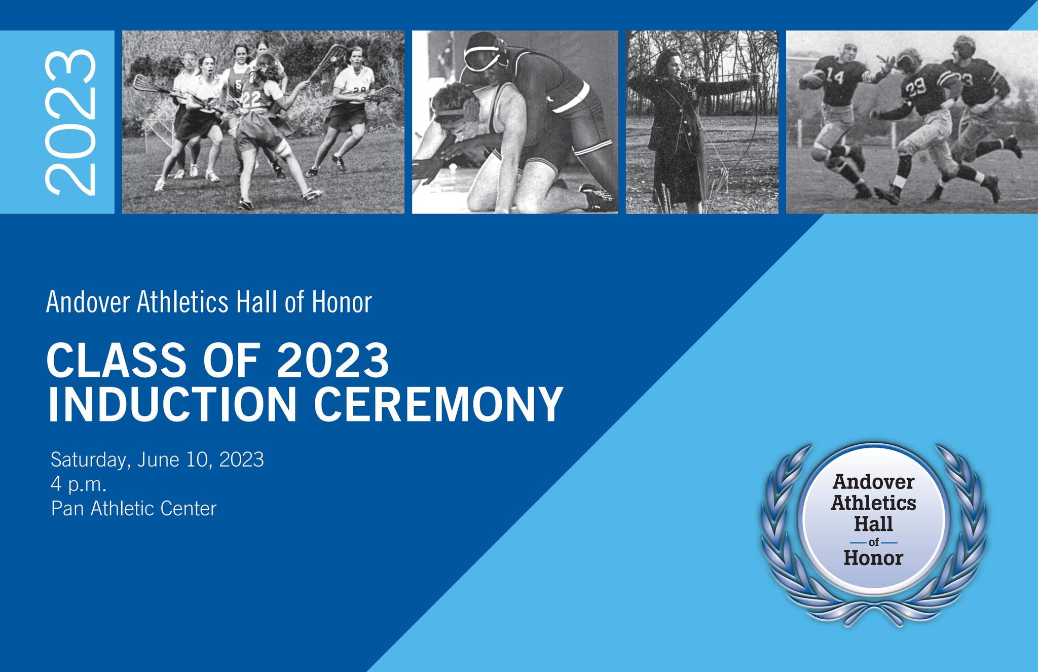2023 Andover Athletics Hall of Honor Inductees by Phillips Academy - Issuu
