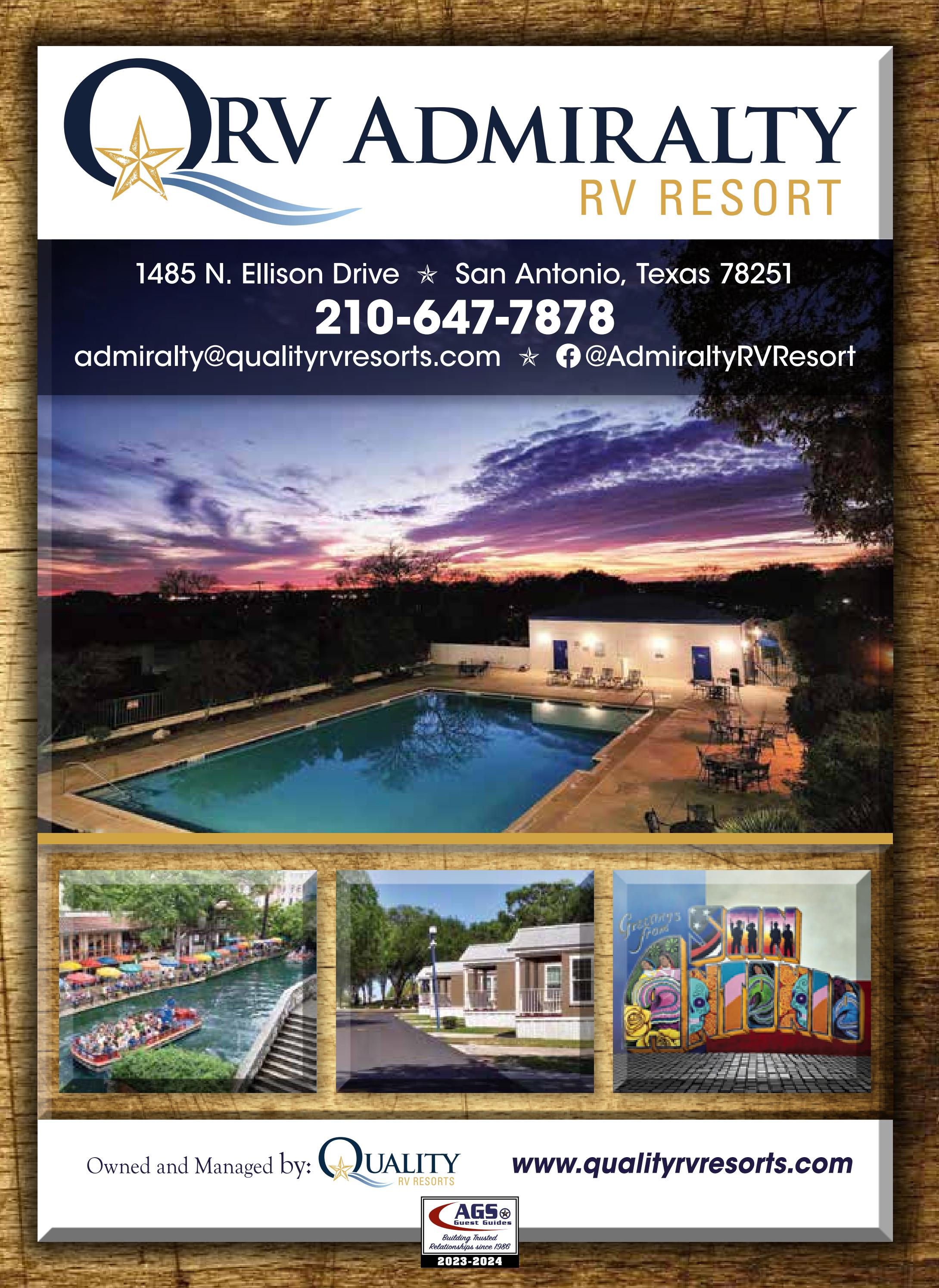 Admiralty RV Resort by AGS/Texas Advertising - Issuu