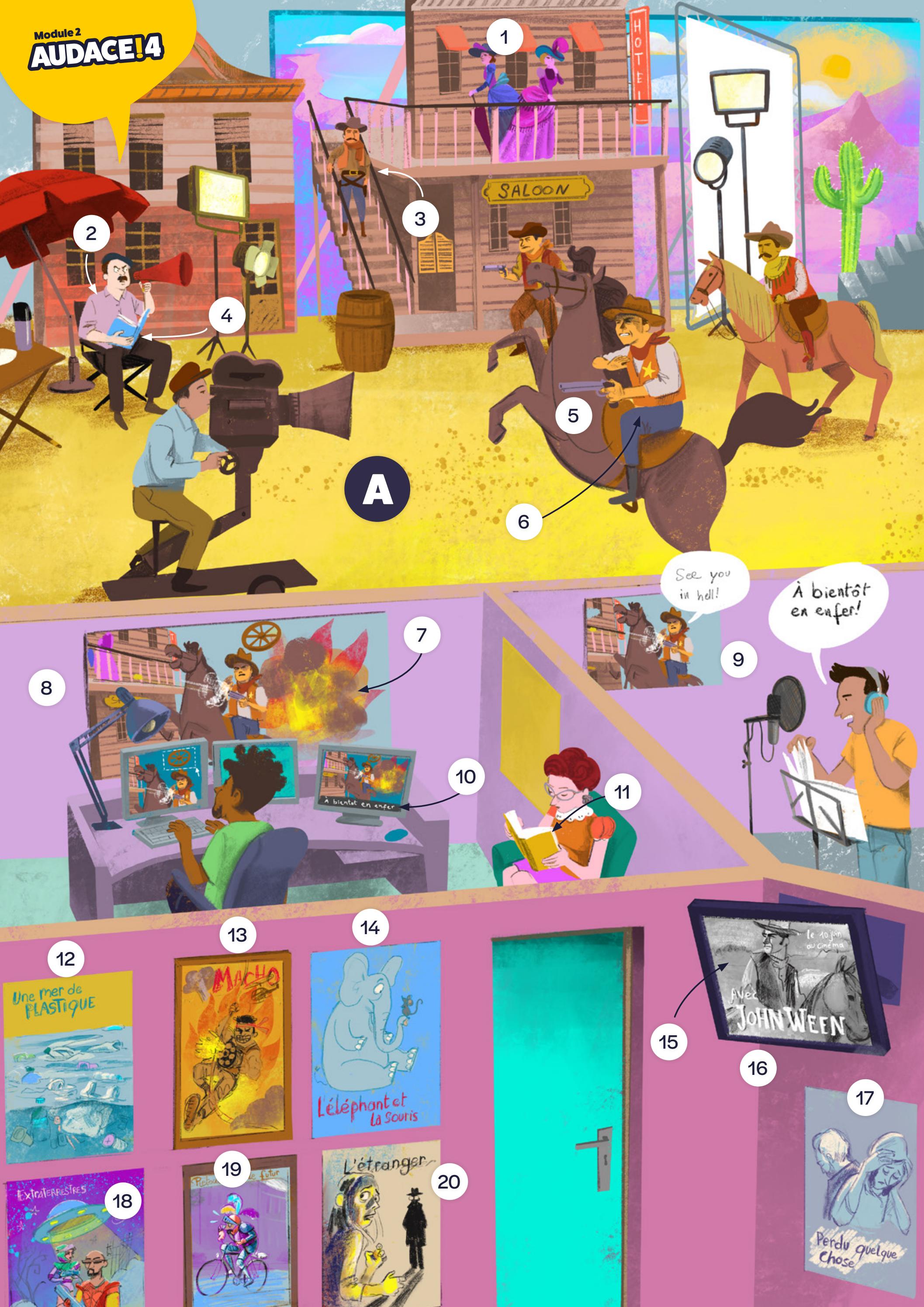 Audace 4 D&A - Illustratie - Module 2 - inkijk methode by die Keure - Issuu