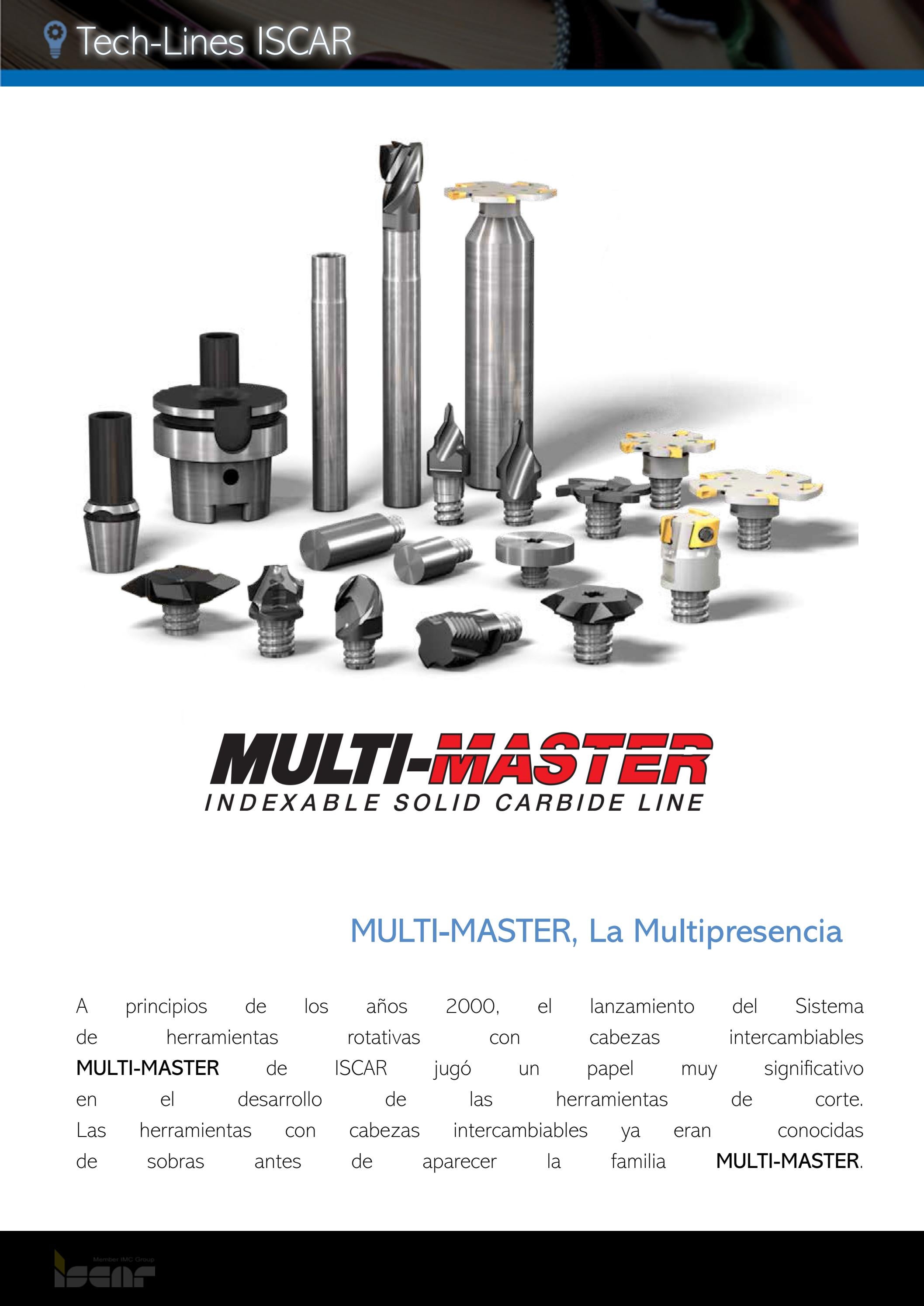 MULTI-MASTER, La Multipresencia by ISCAR IBERICA SA - Issuu