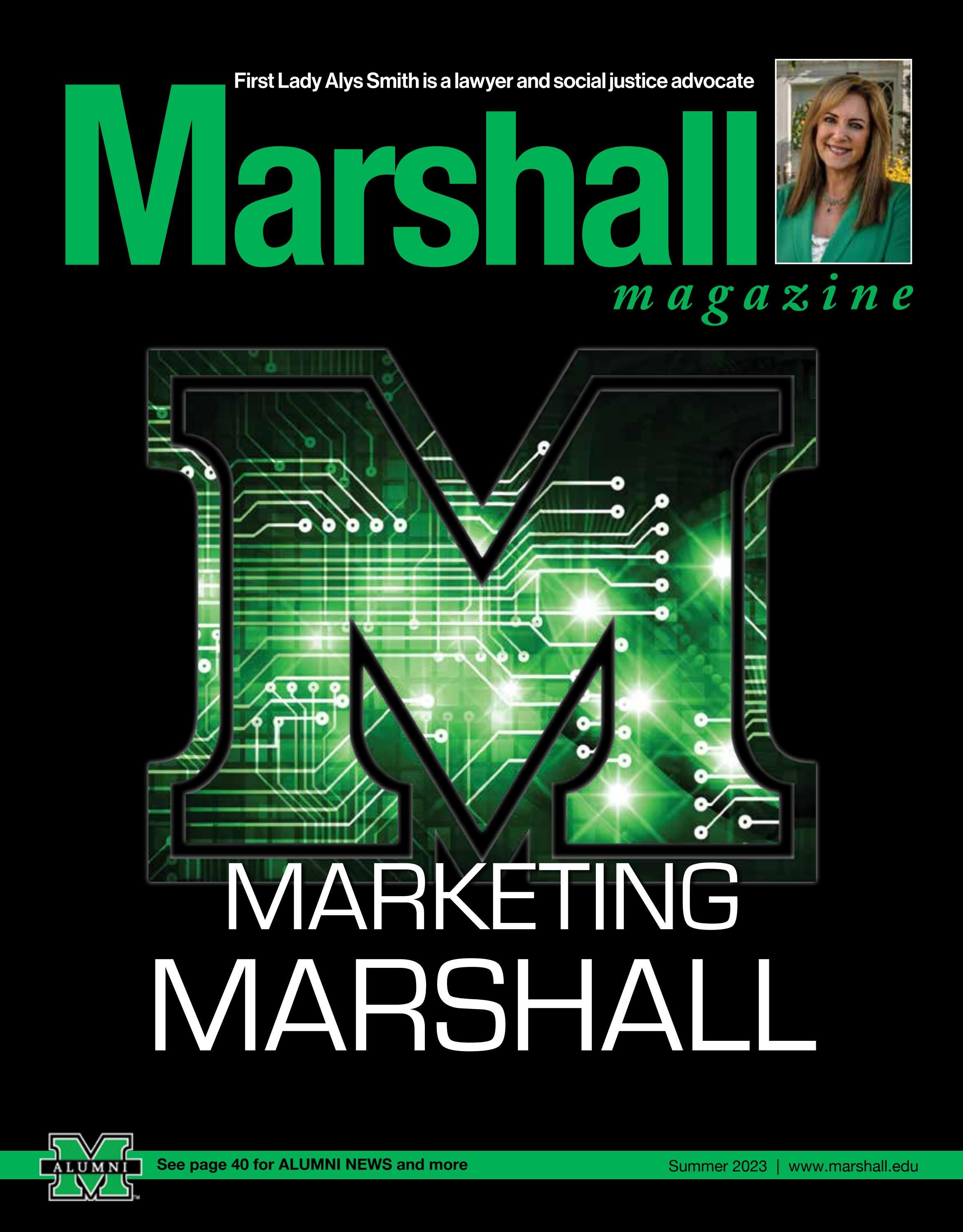 Marshall Magazine, Summer 2023 by Susan Tams, Marshall University - Issuu