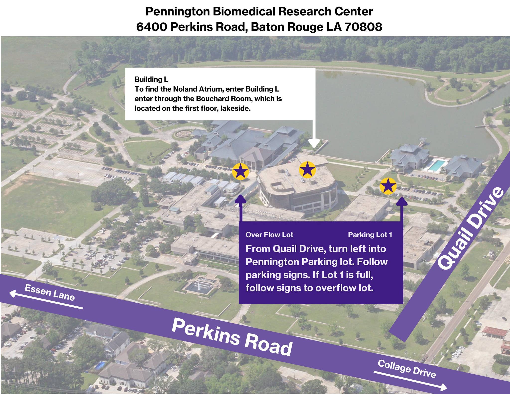 A Taste at Pennington Biomedical - Campus Map by pennington.biomedical ...