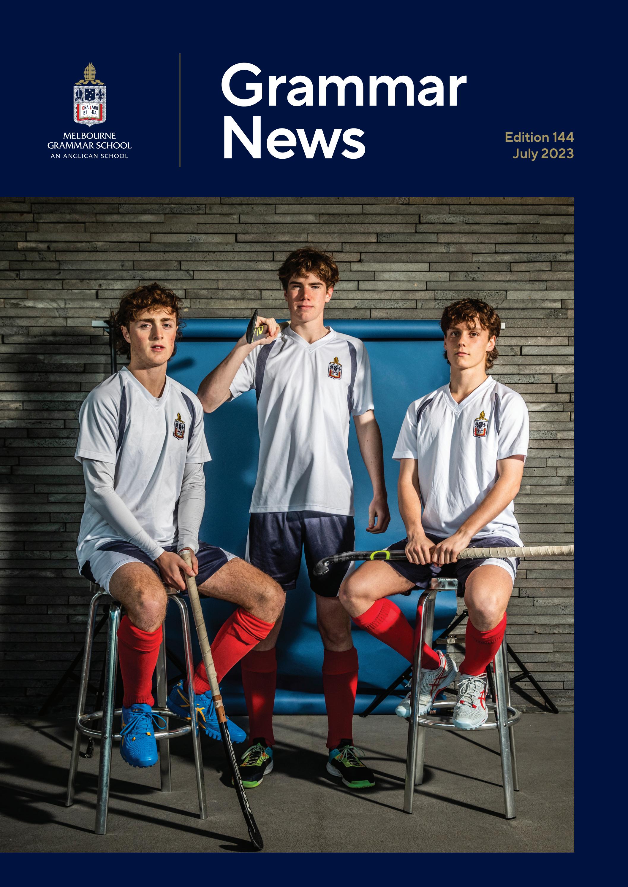 Grammar News No 144 July 2023 by Melbourne Grammar School - Issuu