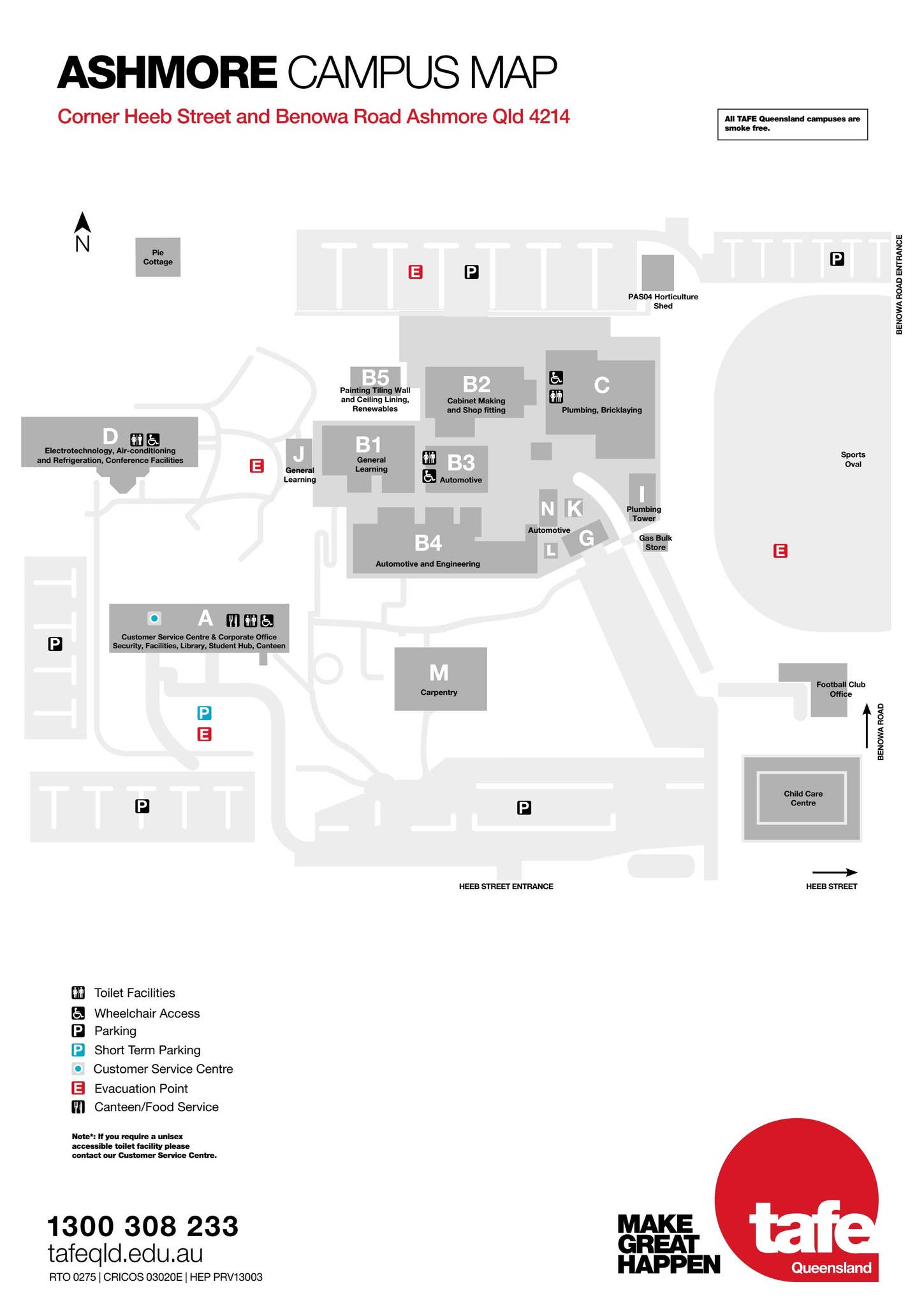 Ashmore campus map by tafeqldgc - Issuu