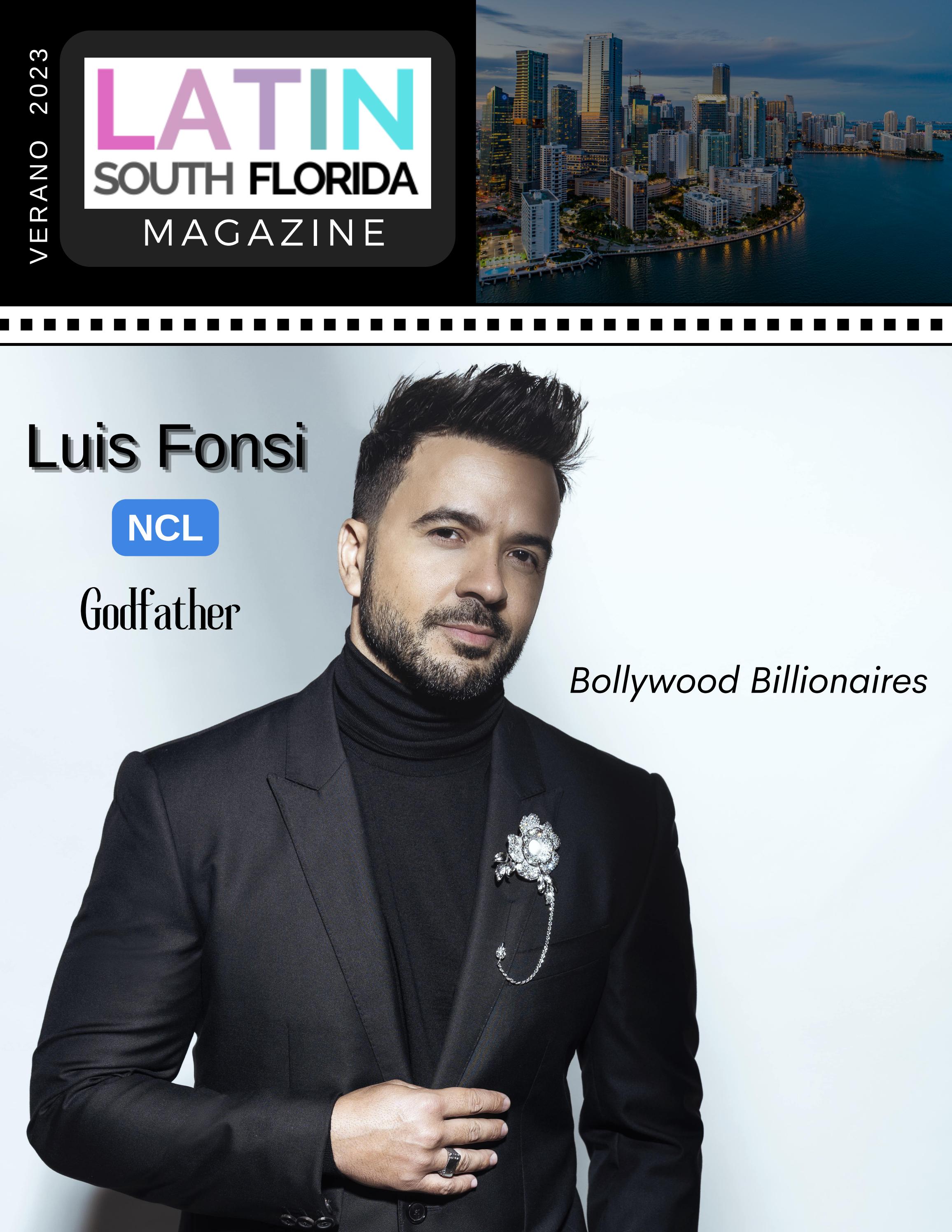 Luis Fonsi graces the cover of LATIN SOUTH FLORIDA magazine by Luxury ...