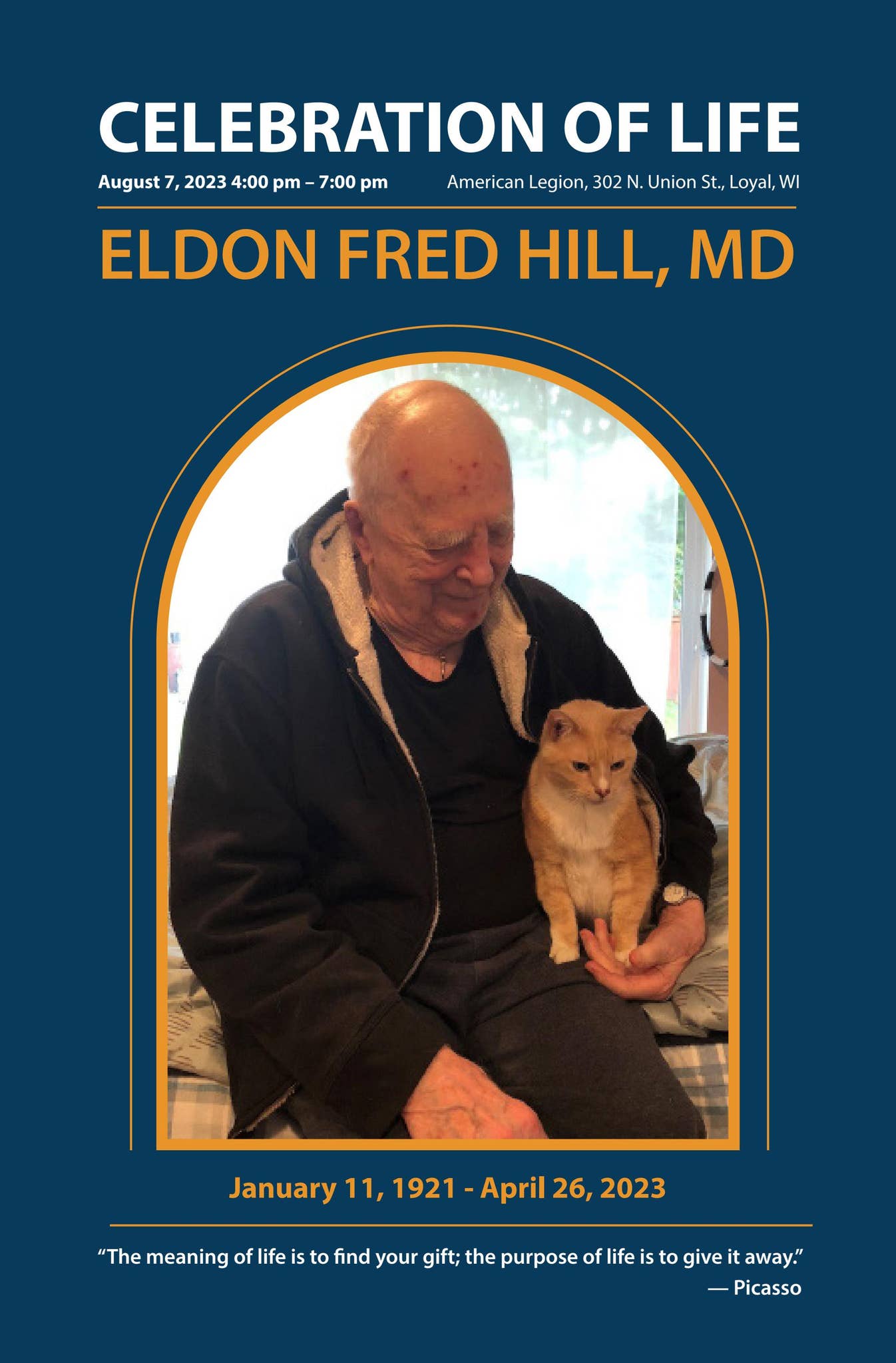 Eldon Hill Celebration of Life by Eau Claire Community Foundation - Issuu