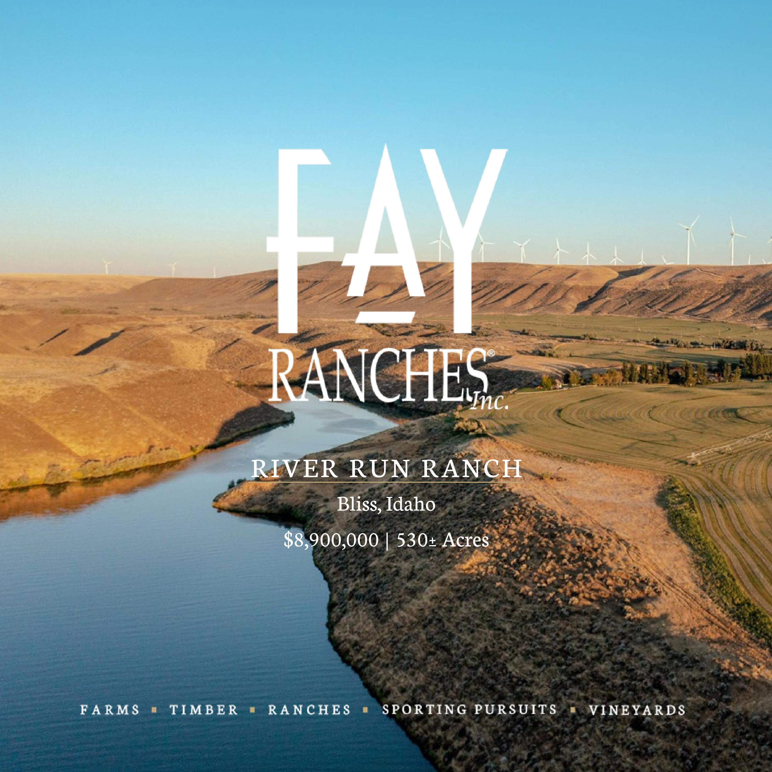 River Run Ranch | Fay Ranches by Fay Ranches - Issuu