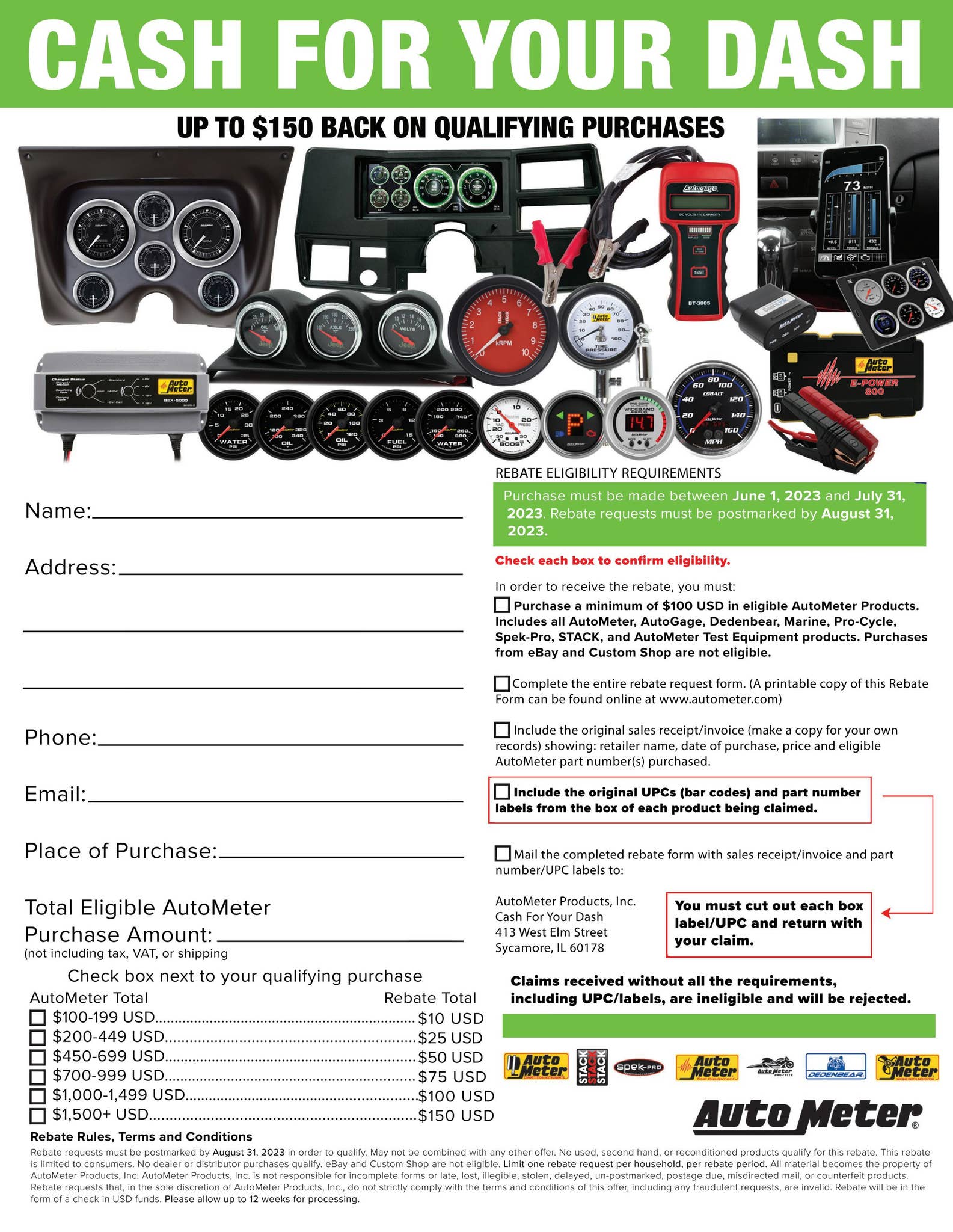 Cash for Your Dash by lordcoautoparts - Issuu