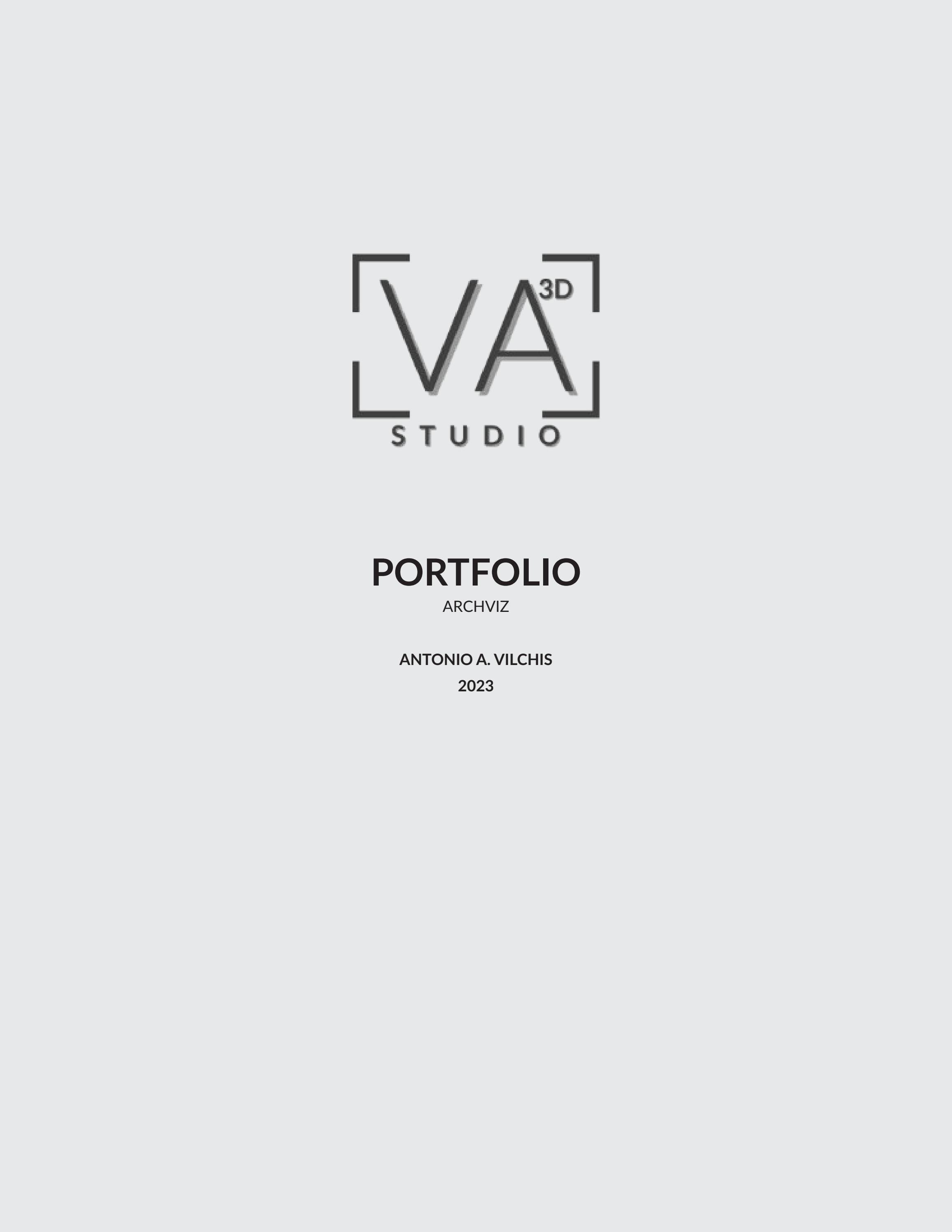ARCHVIZ PORTFOLIO - Antonio Vilchis by VA3D_Studio - Issuu
