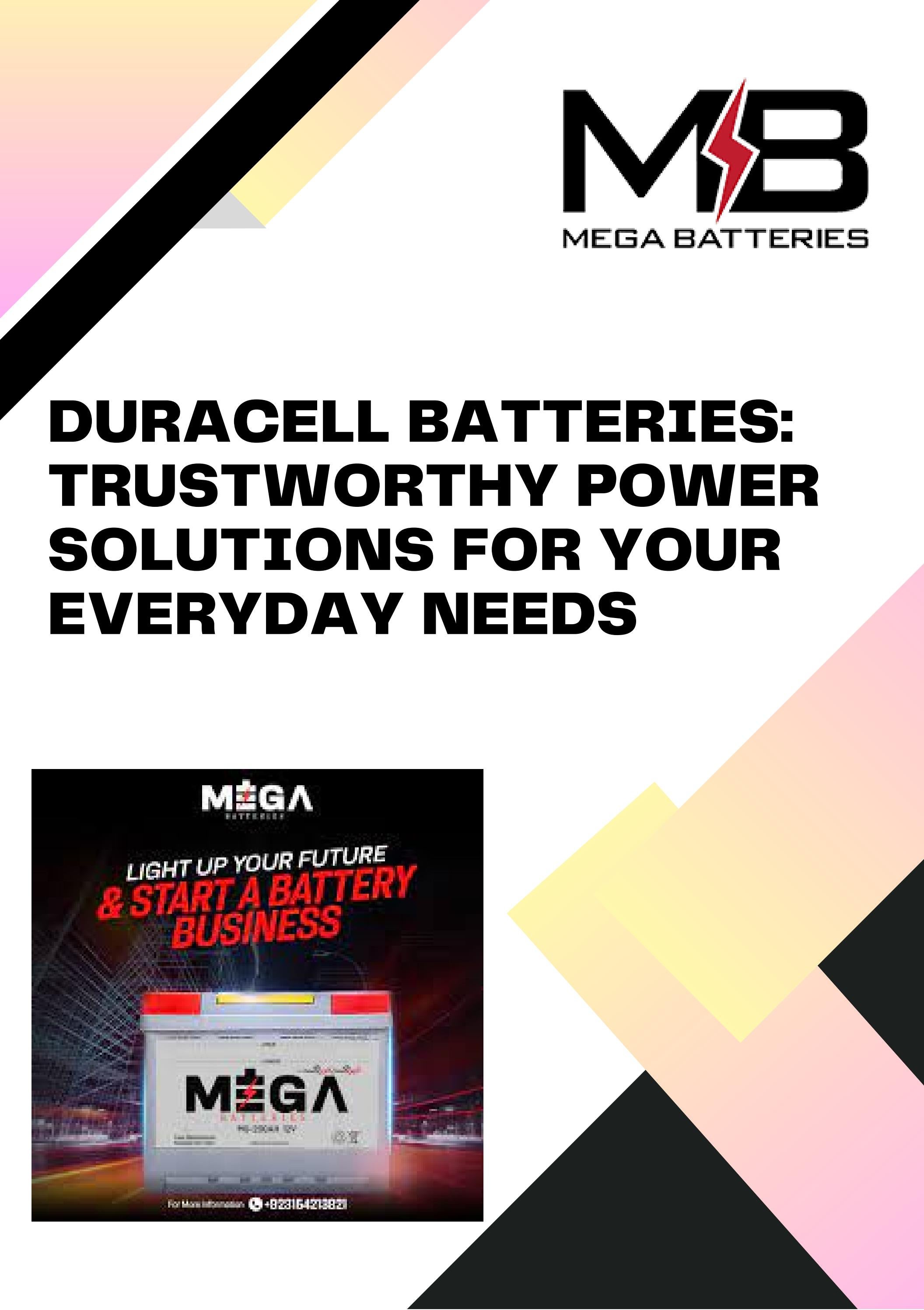 Duracell Batteries: Trustworthy Power Solutions for Your Everyday Needs ...