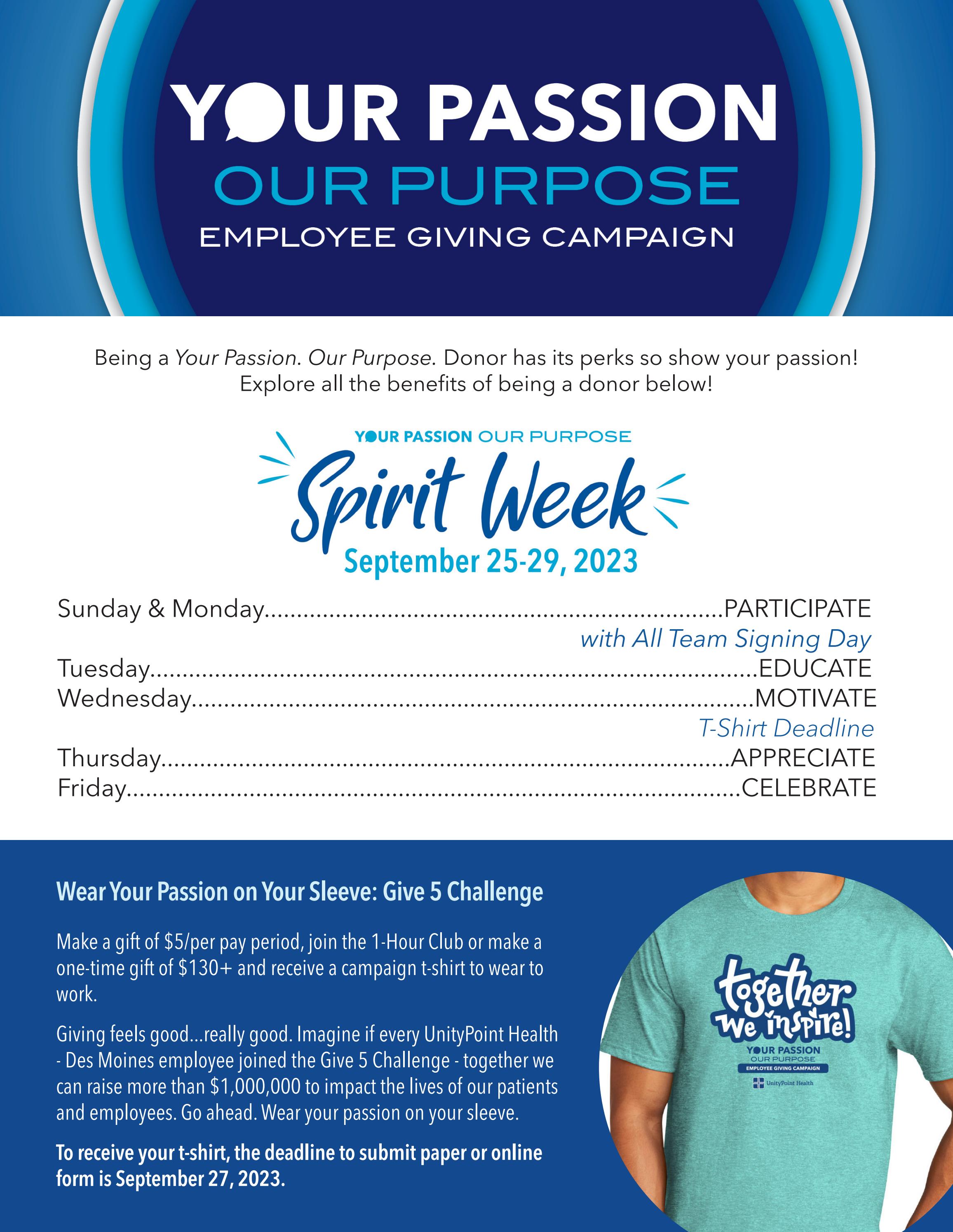 YPOP Employee Giving Campaign Perks by unitypointdsdmfoundation - Issuu