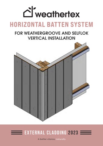 Horizontal Battens Installation Manual by Weathertex - Issuu