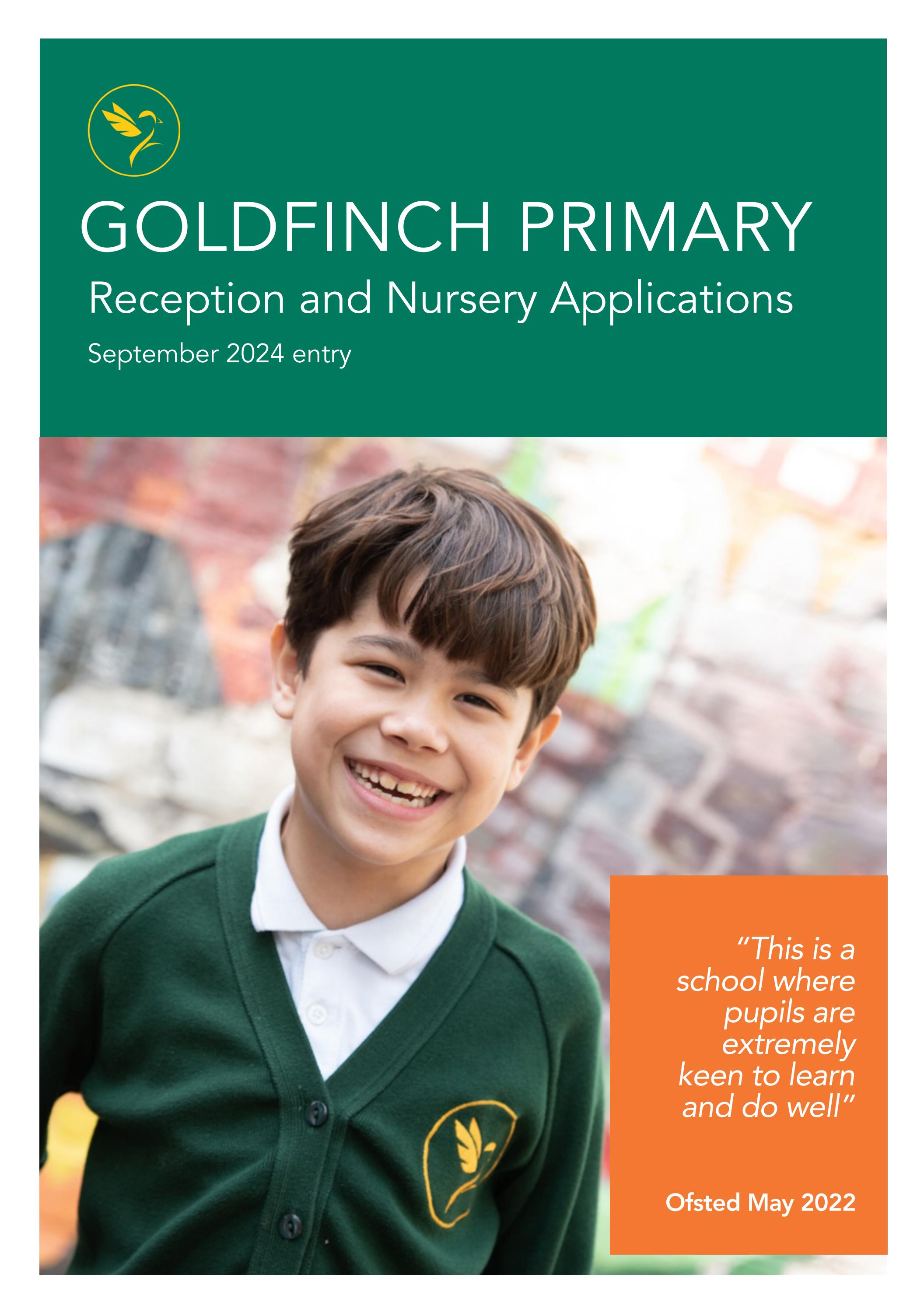Goldfinch Primary Brochure 2024 entry by DunravenEducationalTrust - Issuu