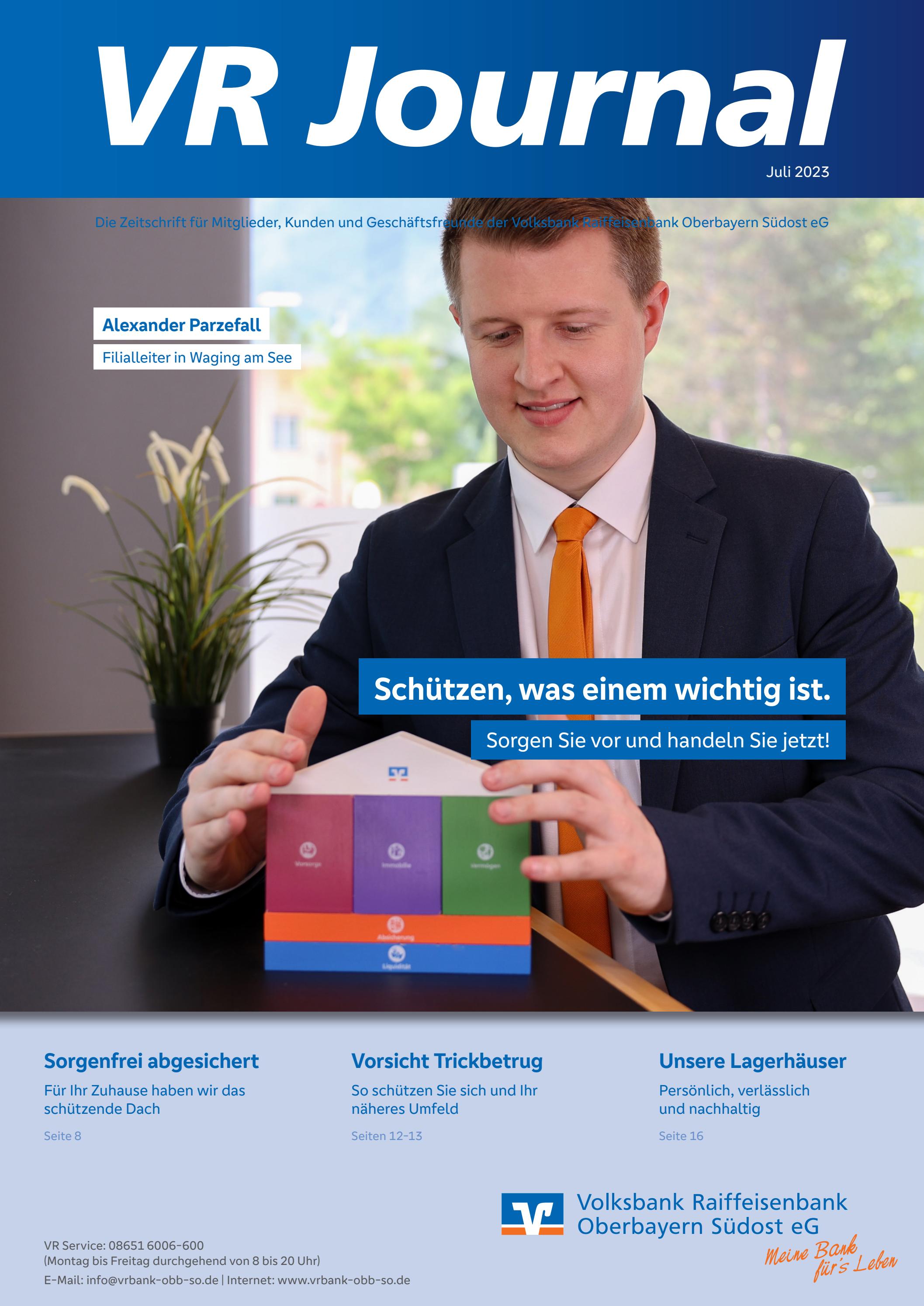 VR Journal (02-2023) by Volksbank Raiffeisenbank Oberbayern Südost eG - Issuu