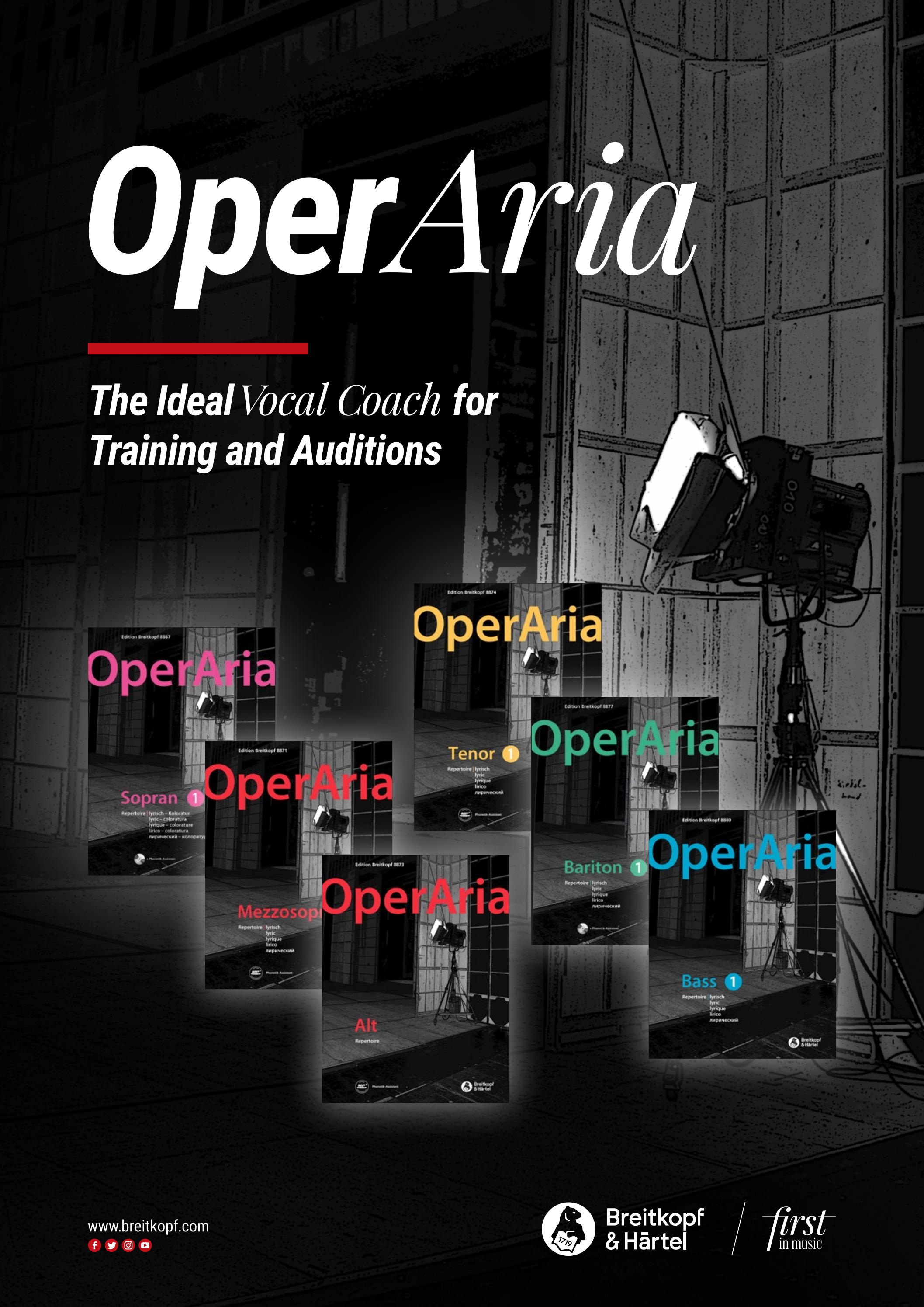 Brochure OperAria | The Ideal Vocal Coach for Training and Auditions by Breitkopf & Härtel - Issuu