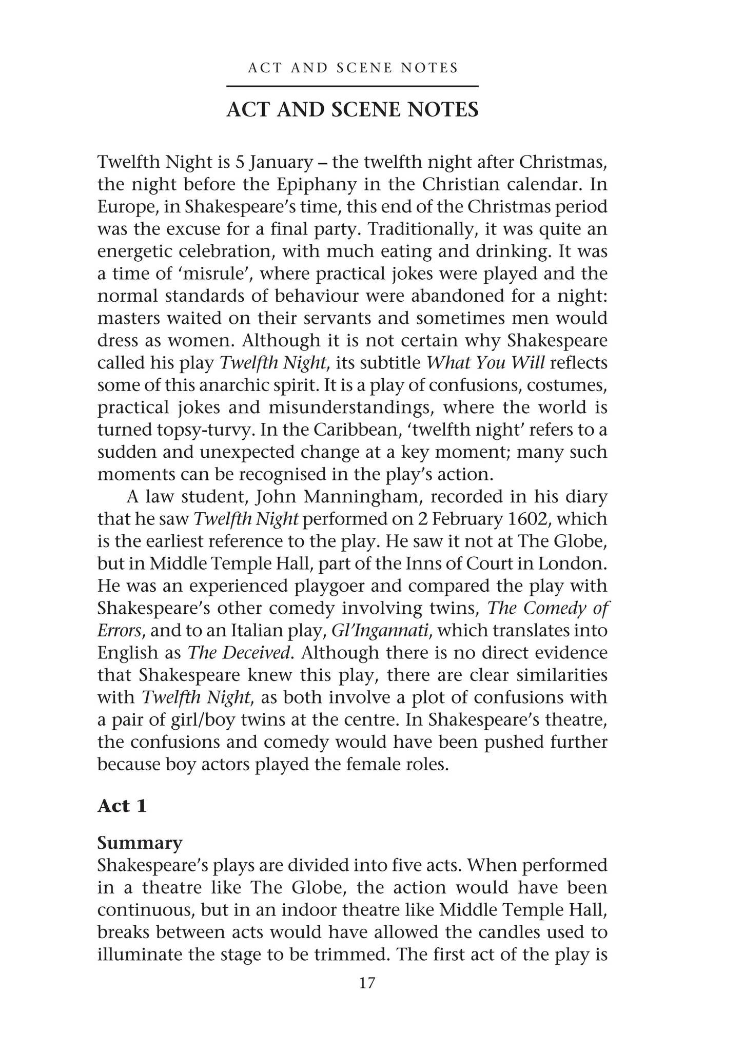CSEC Edition Twelfth Night by Collins - Issuu