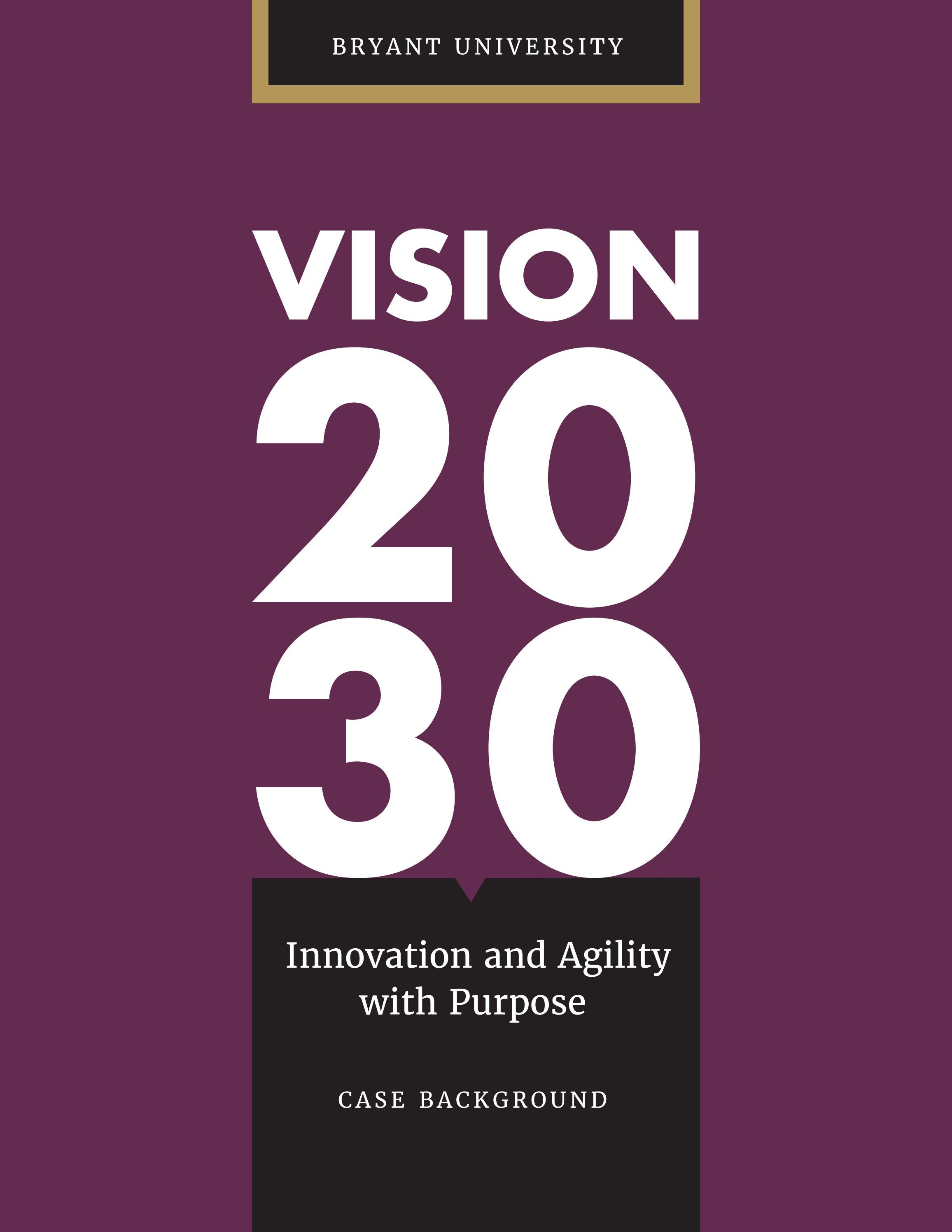 Vision 2030: Background Statement by Eric Meier - Issuu