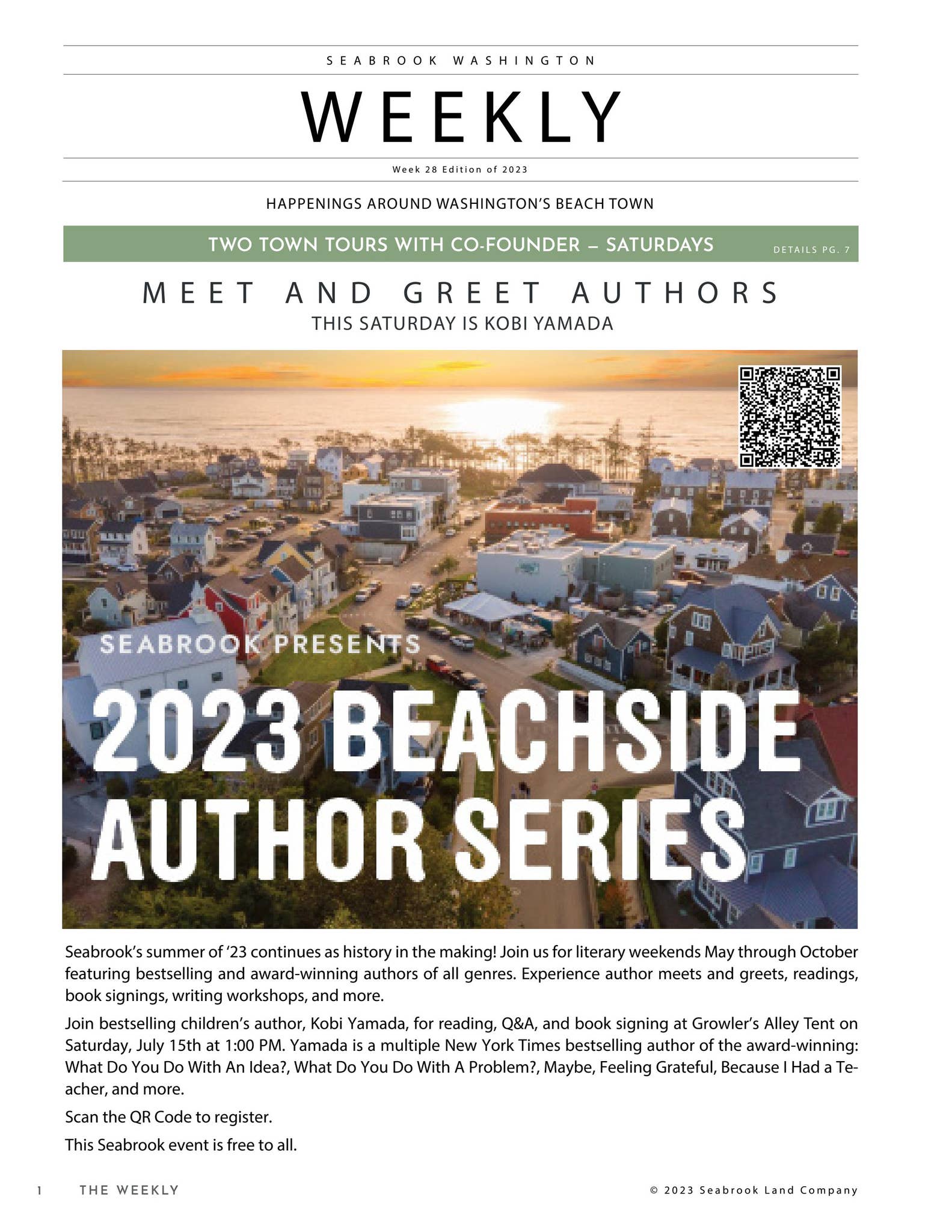 2023 Weekly Week 28 at Seabrook, WA by Seabrook, Washington - Issuu